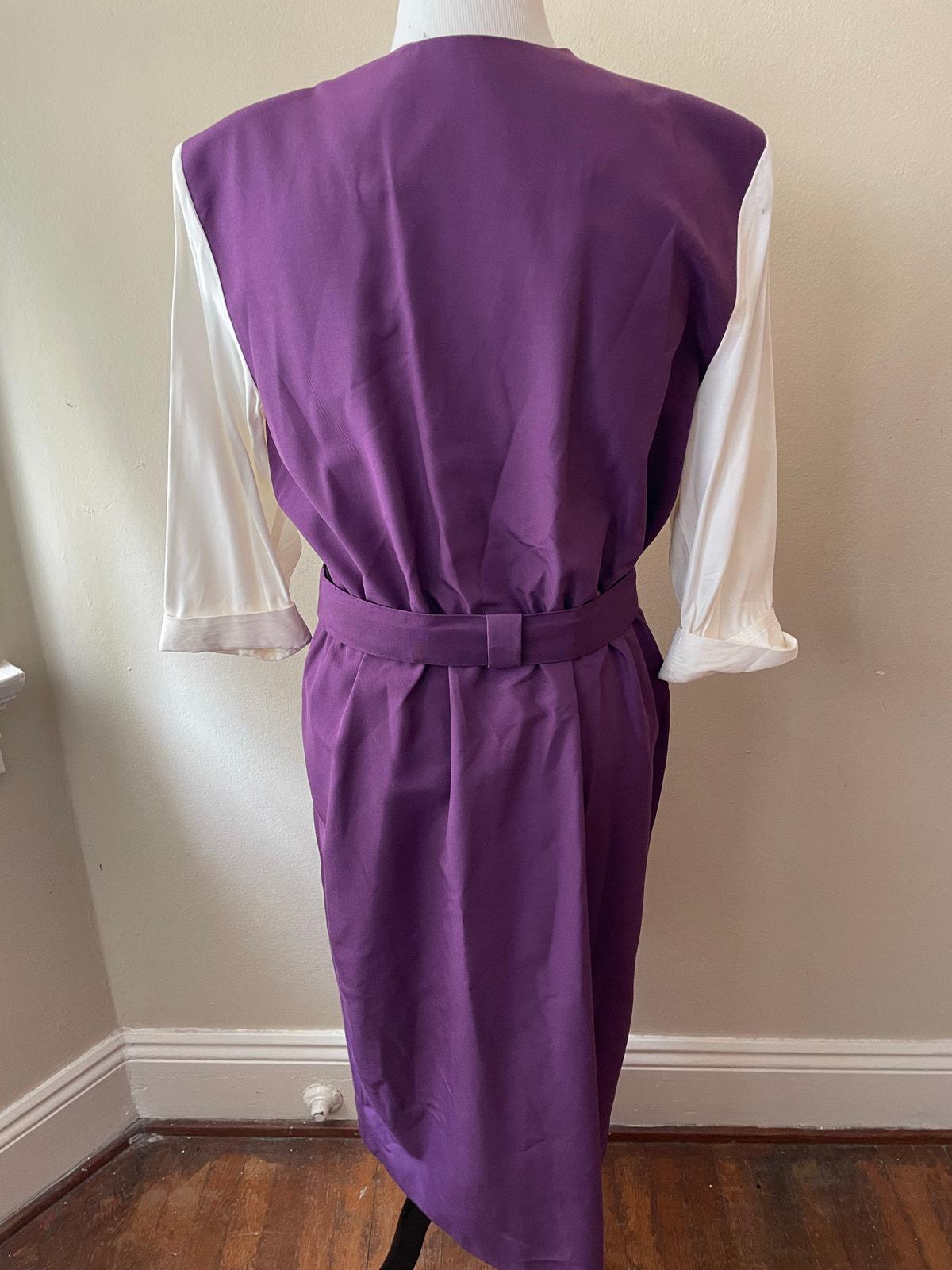 Size XL - Vintage 80s Purple Rodeo Style Dress by Willy's Influencer - Etsy