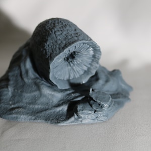 Dune Sandworm Facing Paul Atreides Shai-hulud 8K 3D Printed Resin Model ...