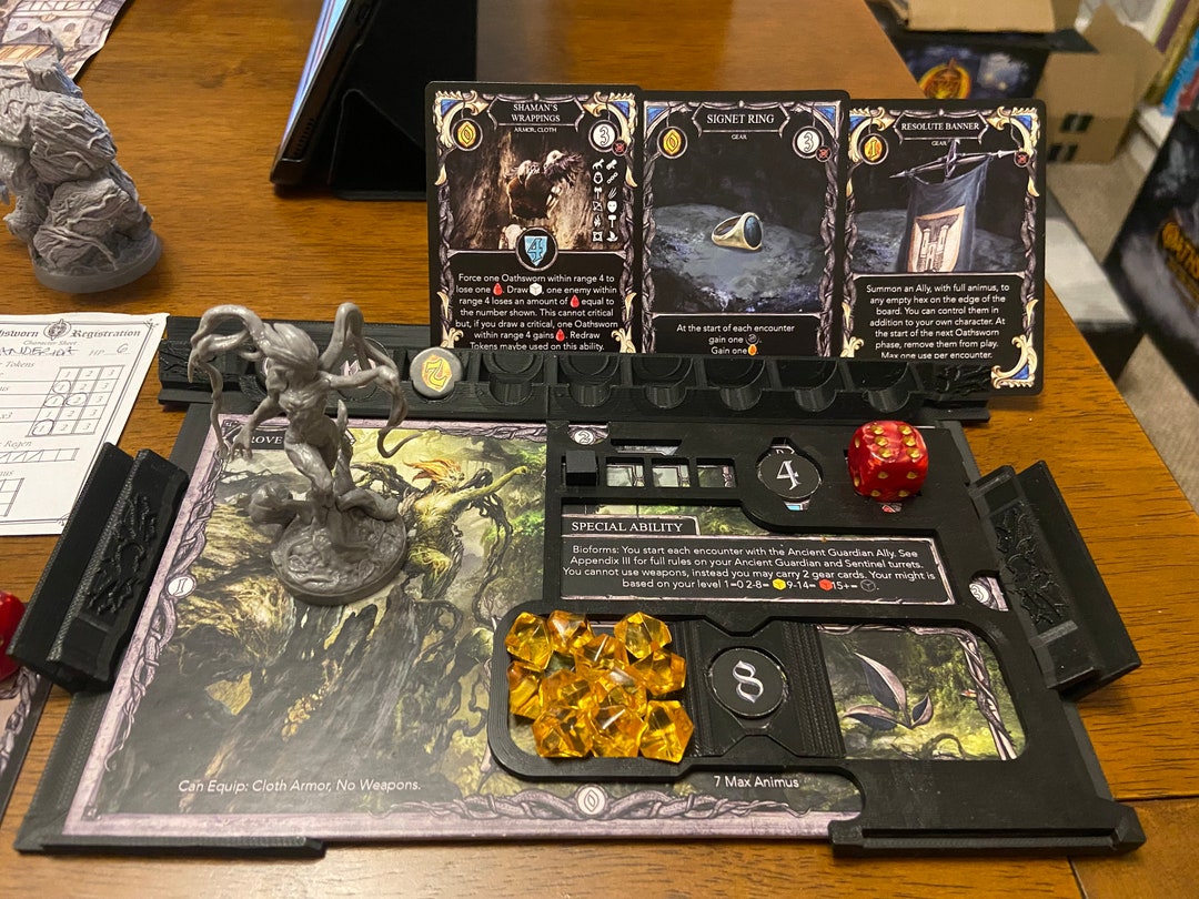 Oathsworn Character Sheet Overlay, Dashboard, Token Organiser, Card ...