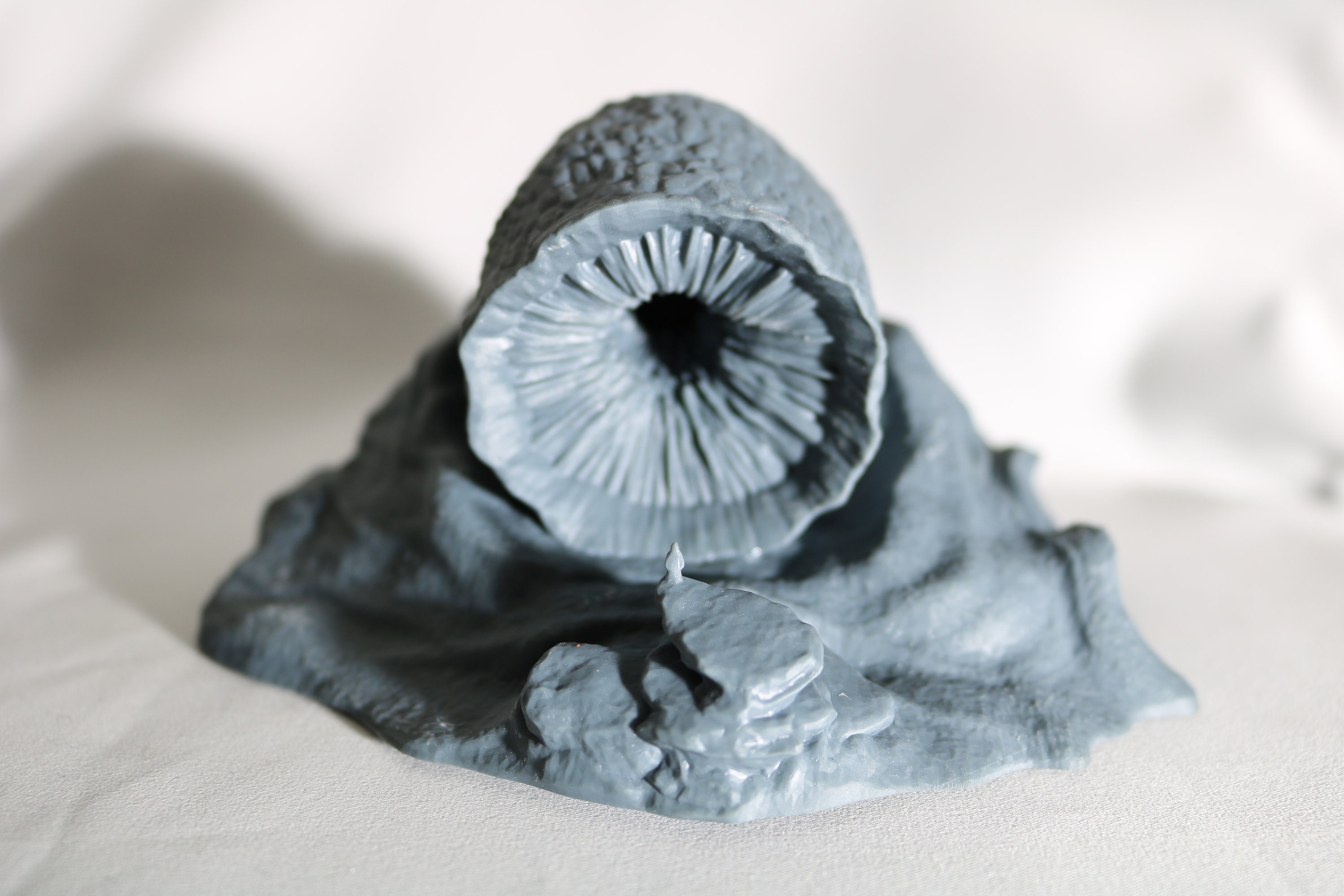 Dune Sandworm Facing Paul Atreides Shai-hulud 8K 3D Printed Resin Model ...