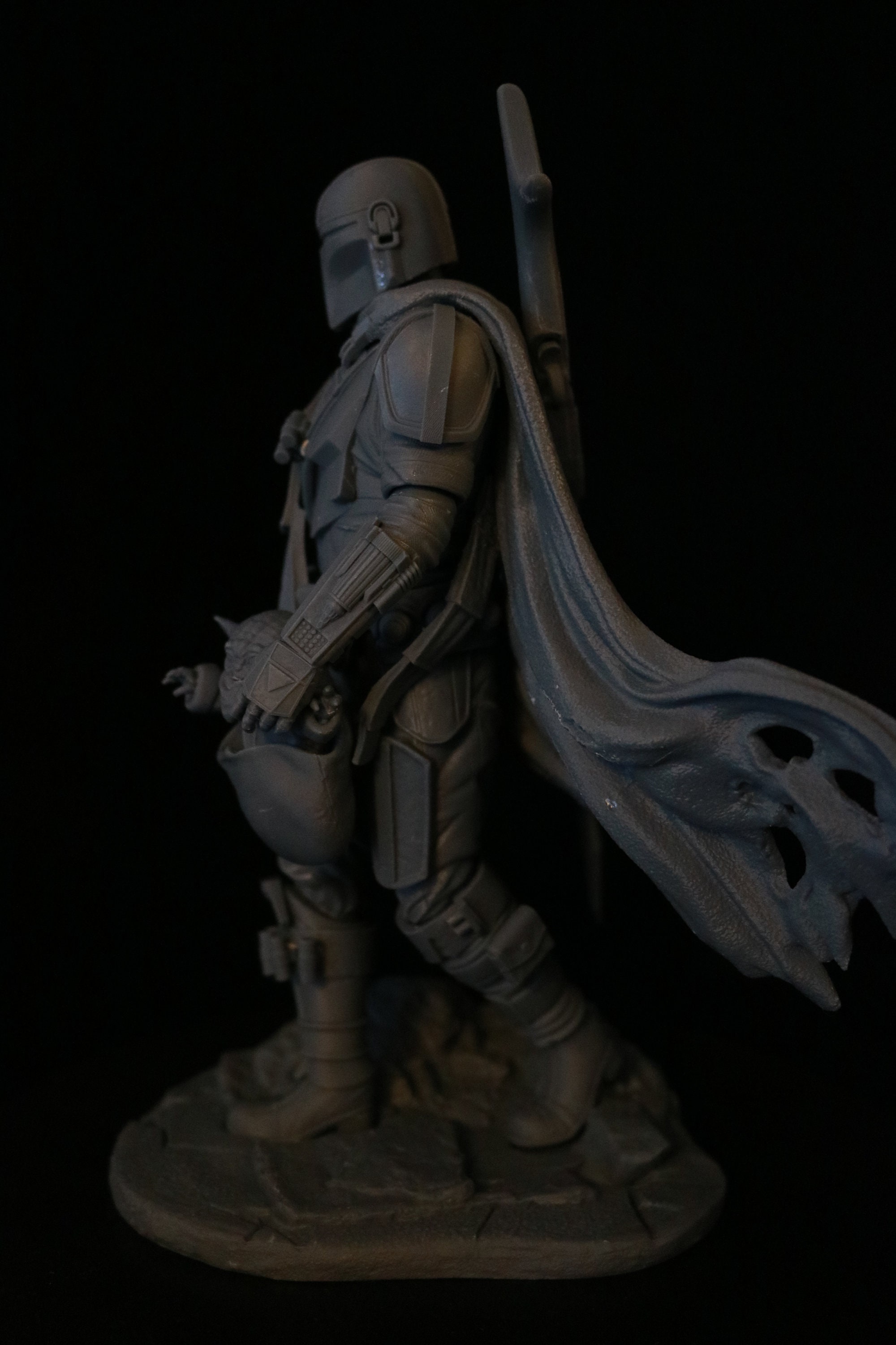 The Mandalorian and Grogu baby Yoda High Resolution 8K 3D Printed ...