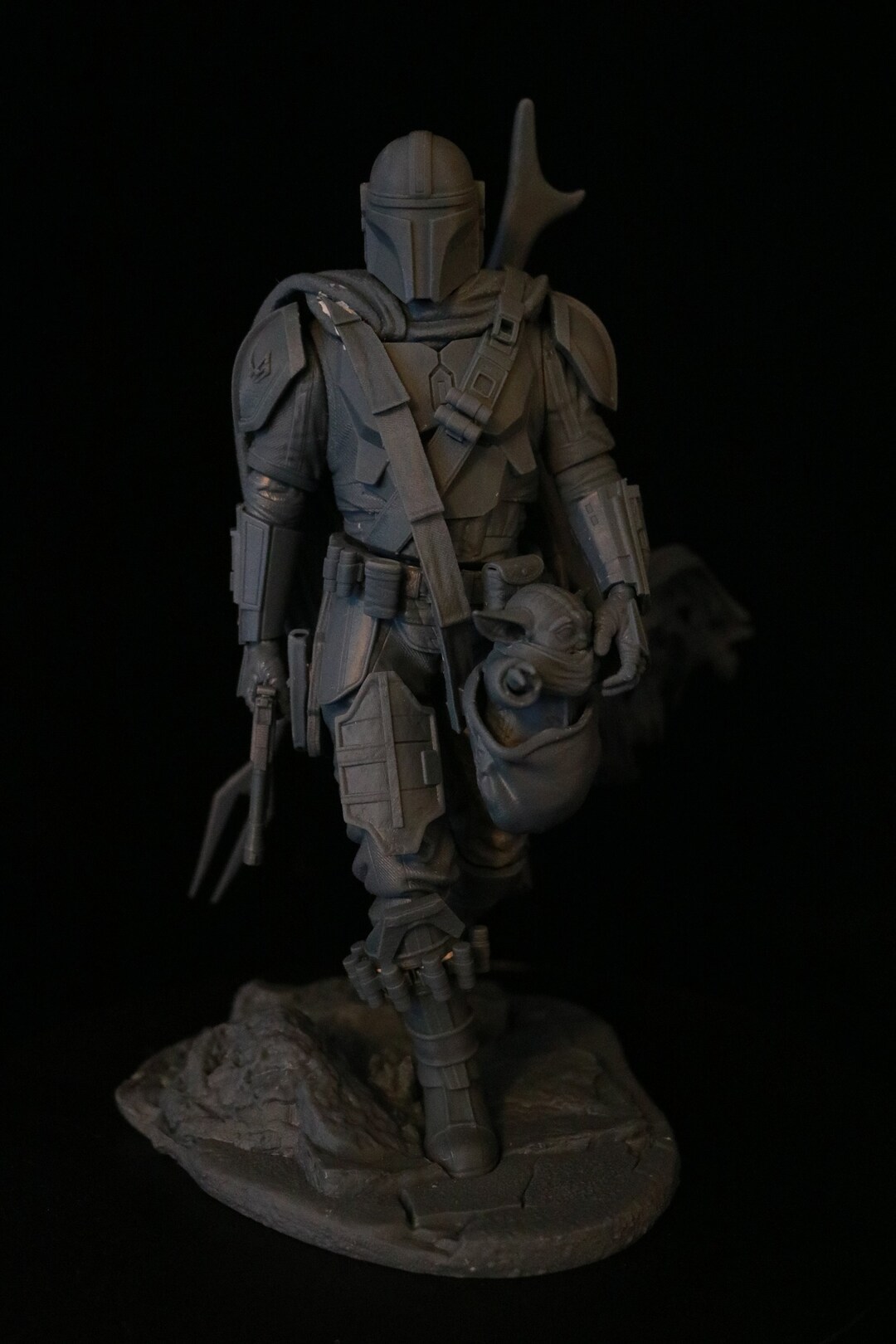 The Mandalorian and Grogu baby Yoda High Resolution 8K 3D Printed ...