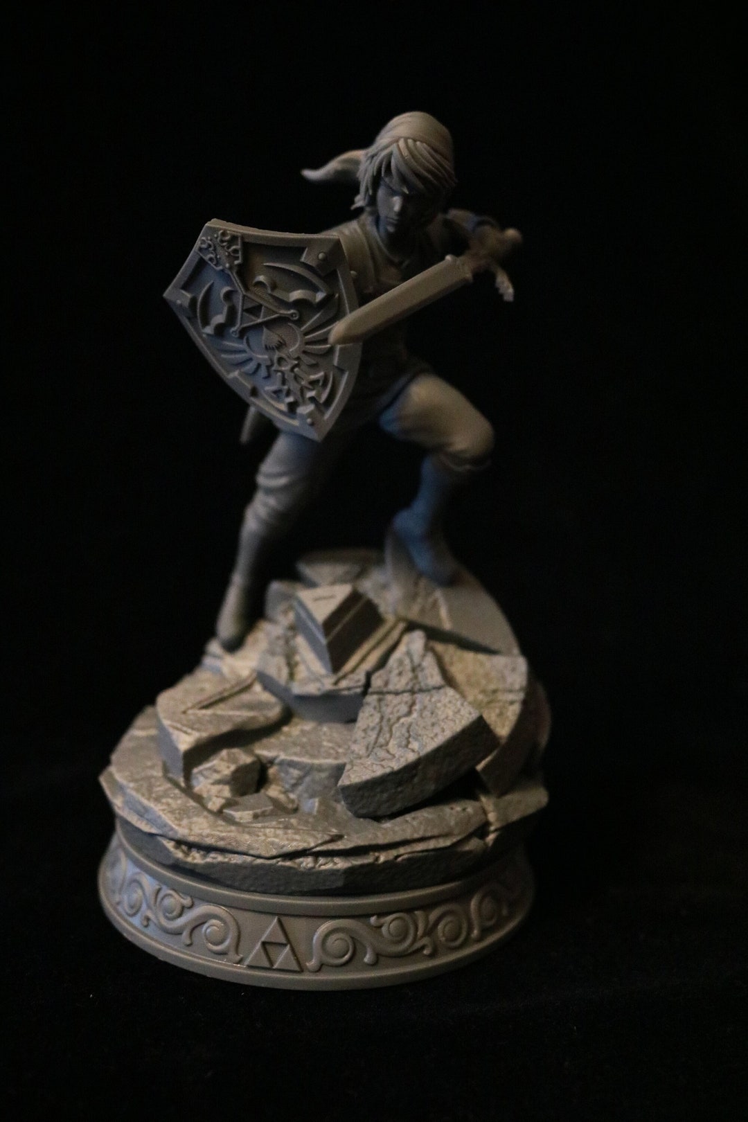 Link From the Legend of Zelda Statue, Figurine 8K High Resolution 3D ...