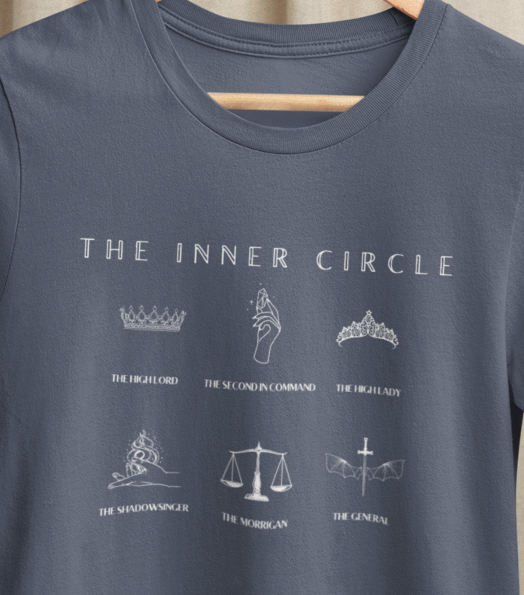 ACOTAR the Inner Circle Shirt Sarah J Maas SJM Merch Bookish - Etsy