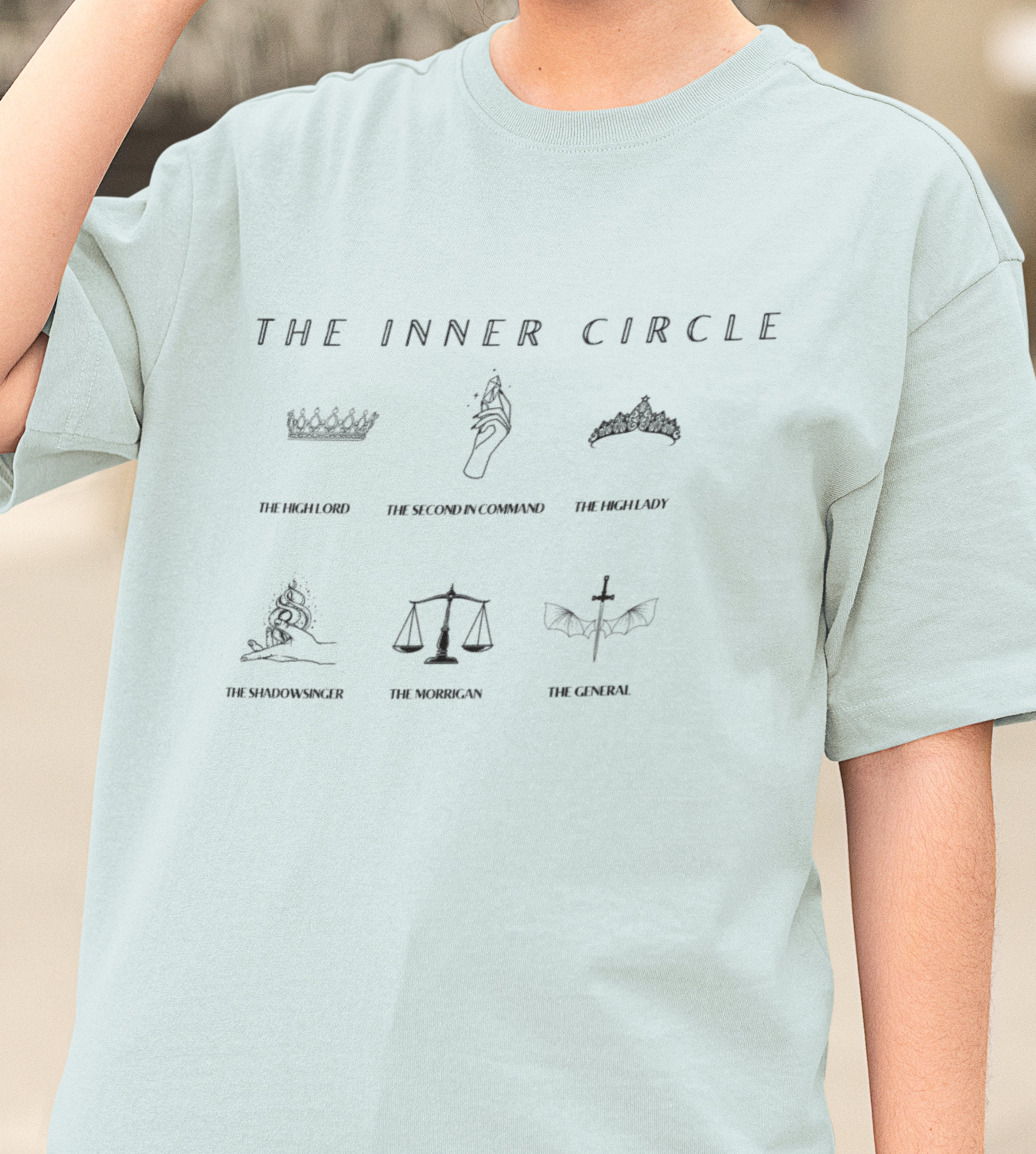 ACOTAR the Inner Circle Shirt Sarah J Maas SJM Merch Bookish - Etsy