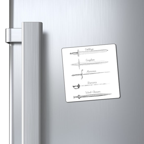 TOG/CC/ACOTAR Universe Inspired Swords Magnet Aelin Manon - Etsy