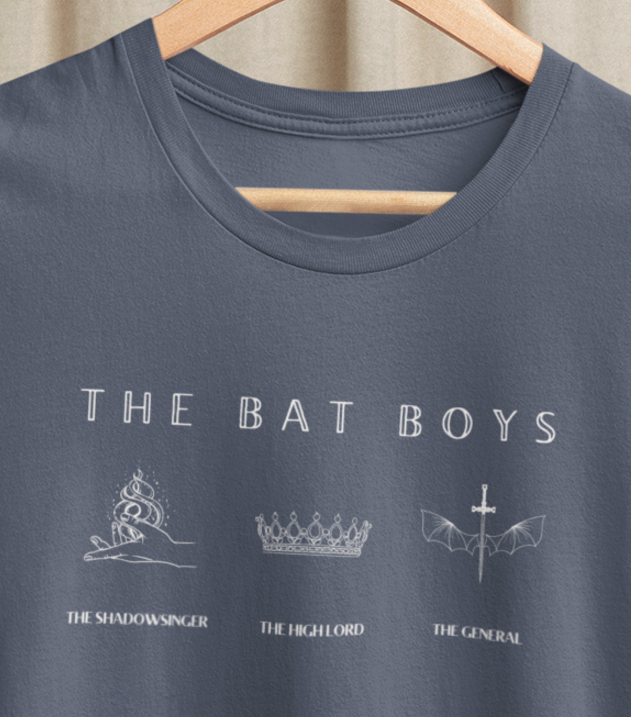 ACOTAR Bat Boys Shirt Sarahj Maas SJM Merch Bookish Rhysand Cassian ...