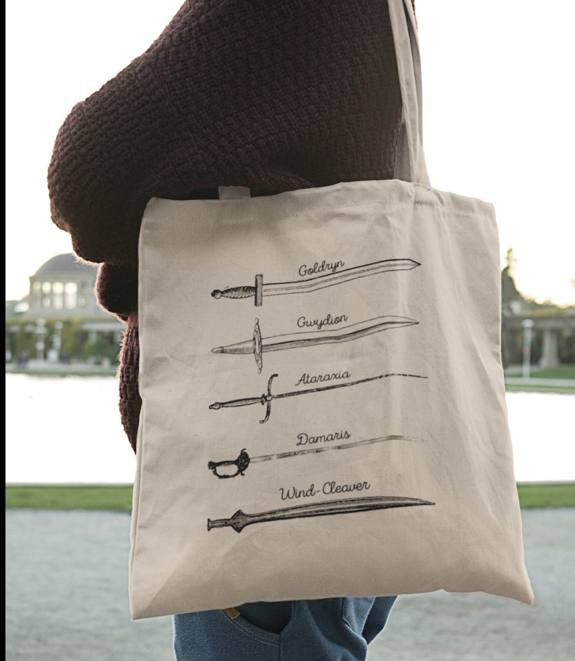 SJM Universe Swords Tote Bag: Booktok Bookish Gift - Etsy