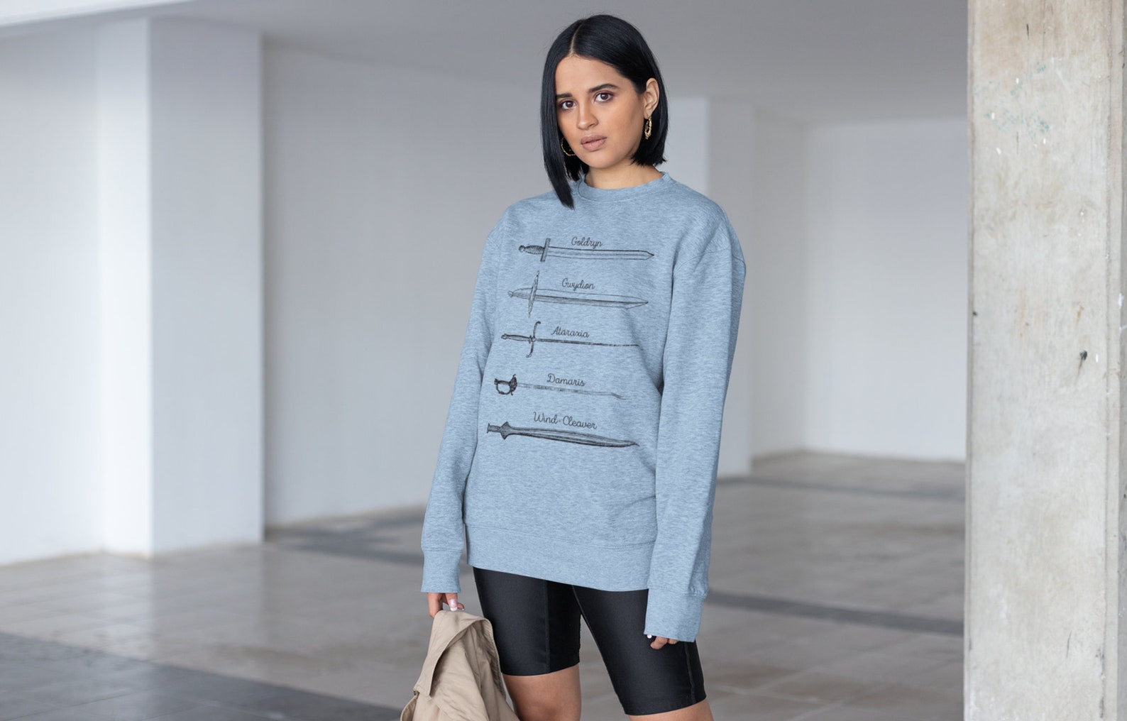 SJM Universe Swords Sweatshirt: Acotar, Tog, Cc Bookish Design - Etsy