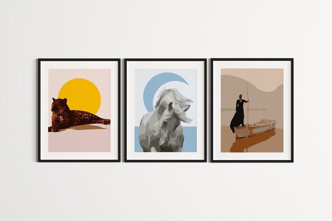 Set of 3 Hypebeast Poster Aesthetic Boujee Photo Print Boho Gallery ...