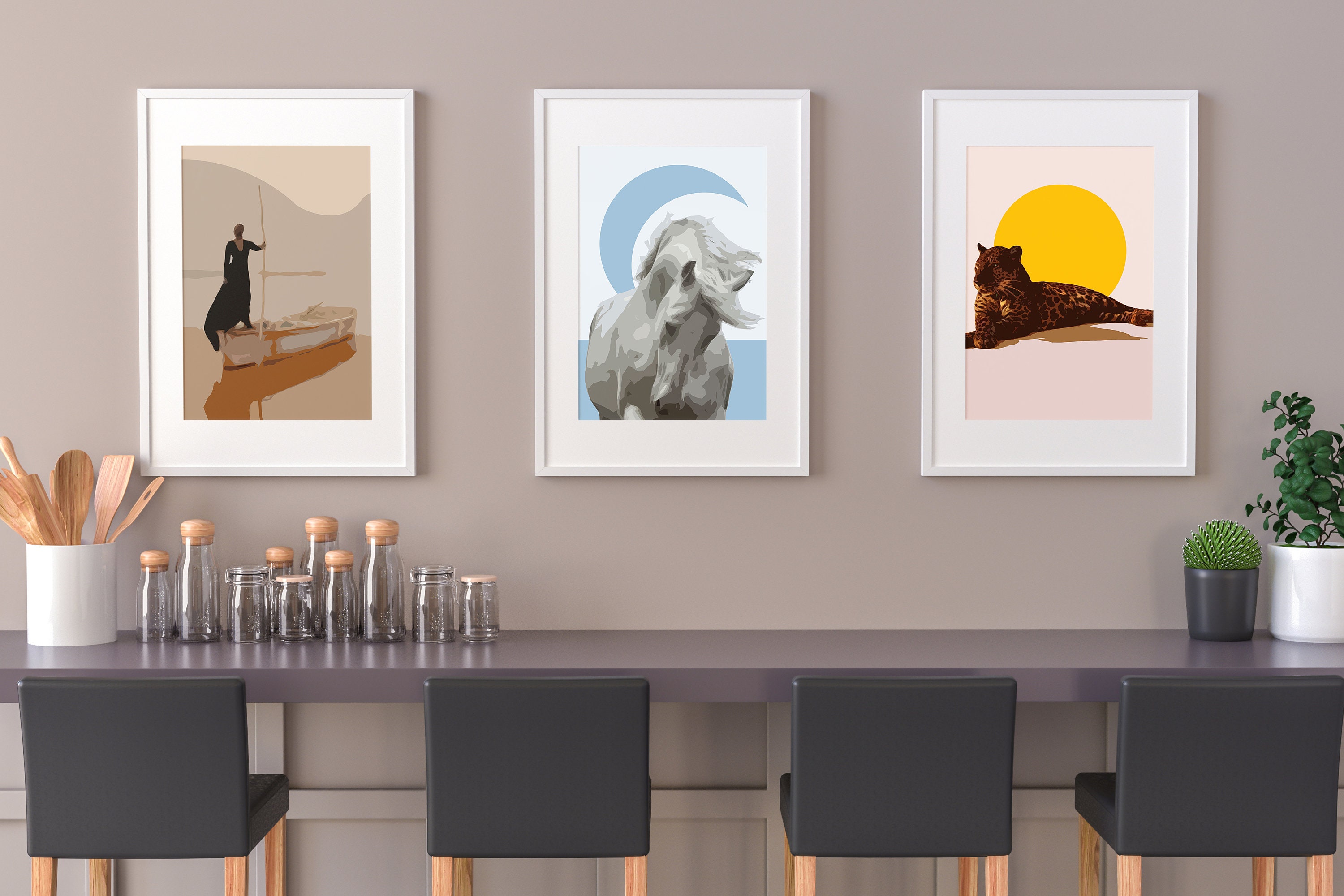 Set of 3 Hypebeast Poster Aesthetic Boujee Photo Print Boho Gallery ...