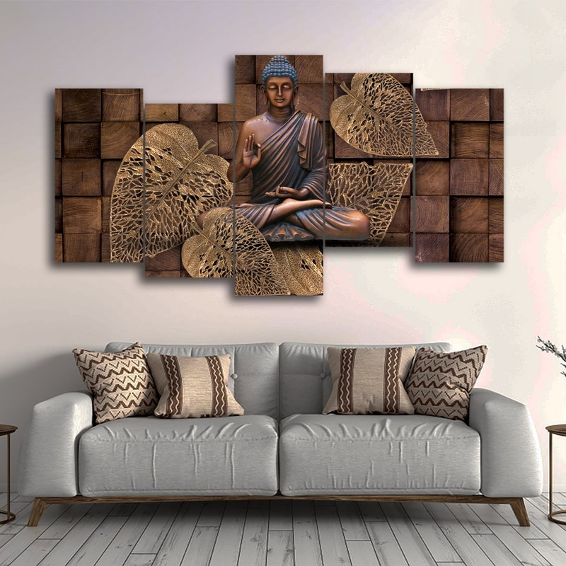 Large Buddha Wall Panels - Etsy