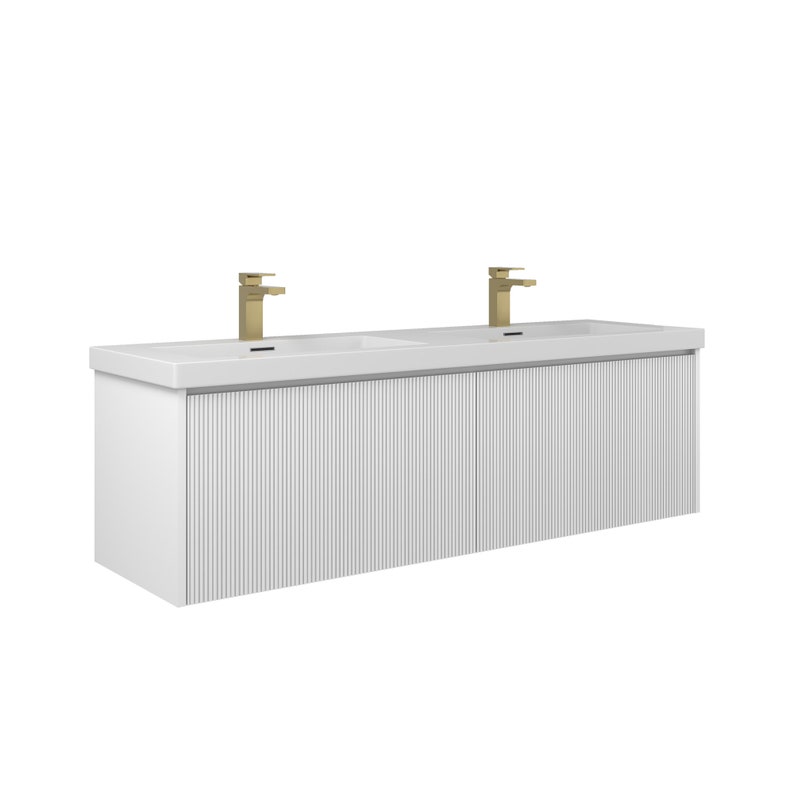 60 Floating Bathroom Vanity With Sink Wall Mounted - Etsy