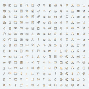 2050 Business Icons Pack | Minimal Icons, Outline Icons, Lass Icons for ...