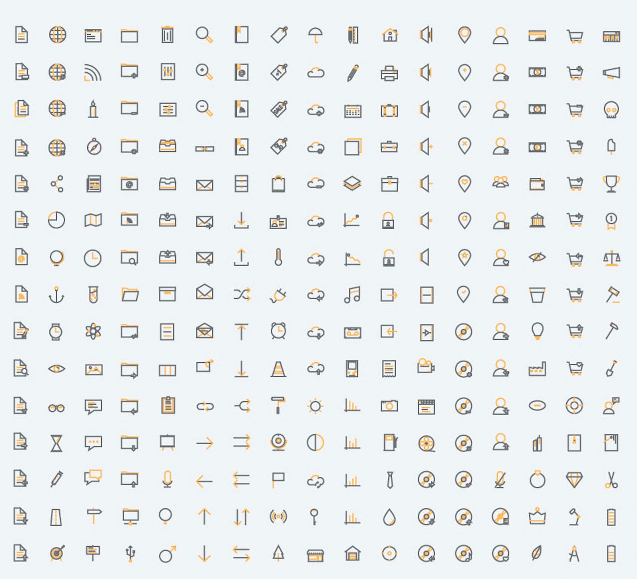 2050 Business Icons Pack | Minimal Icons, Outline Icons, Lass Icons for ...