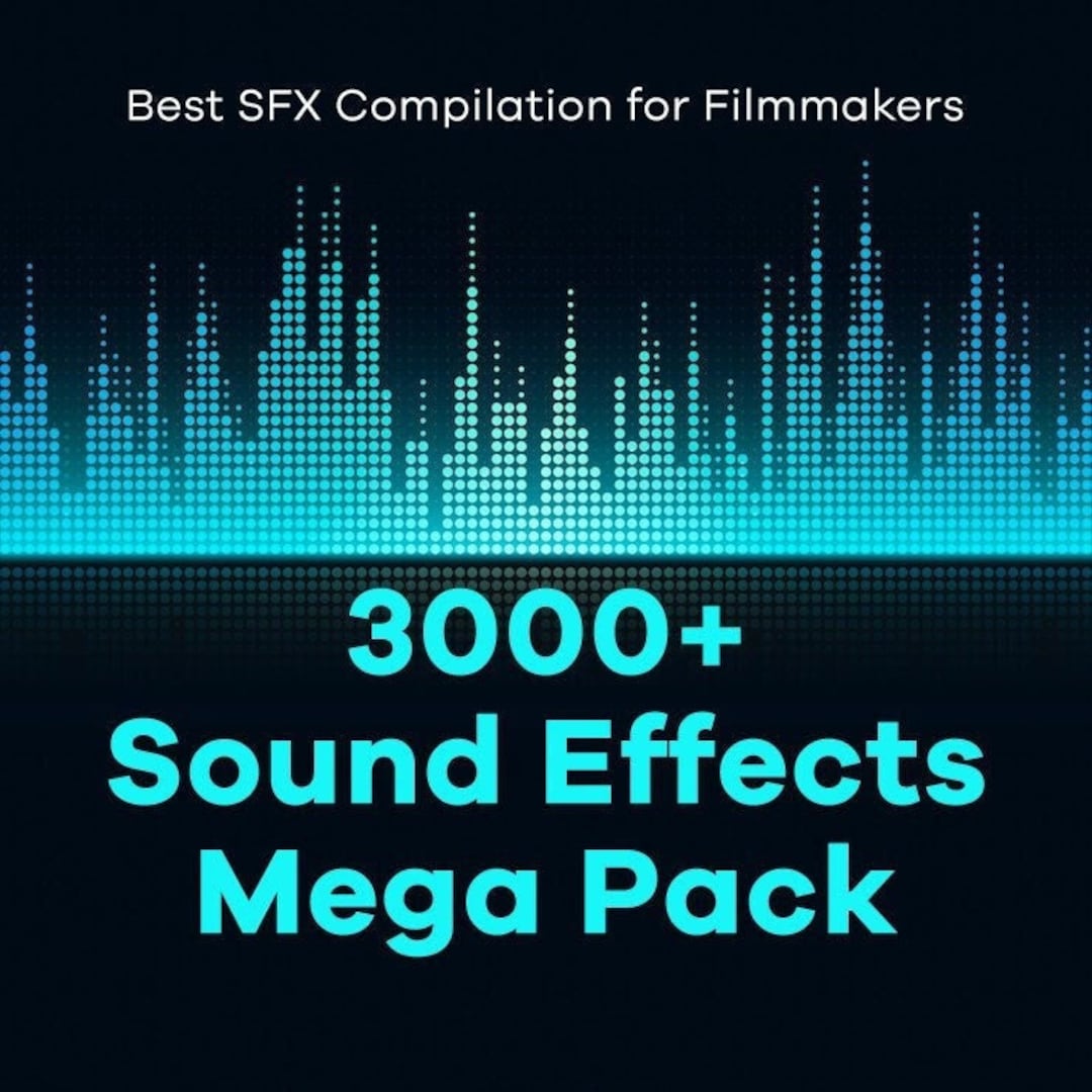 Best SFX by Filmmakers | 3000+ Sound Effects Mega Pack for Adobe ...