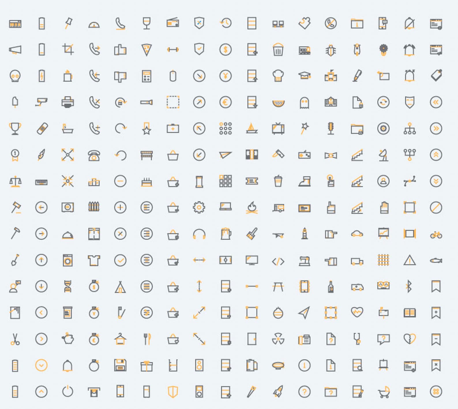 2050 Business Icons Pack | Minimal Icons, Outline Icons, Lass Icons for ...