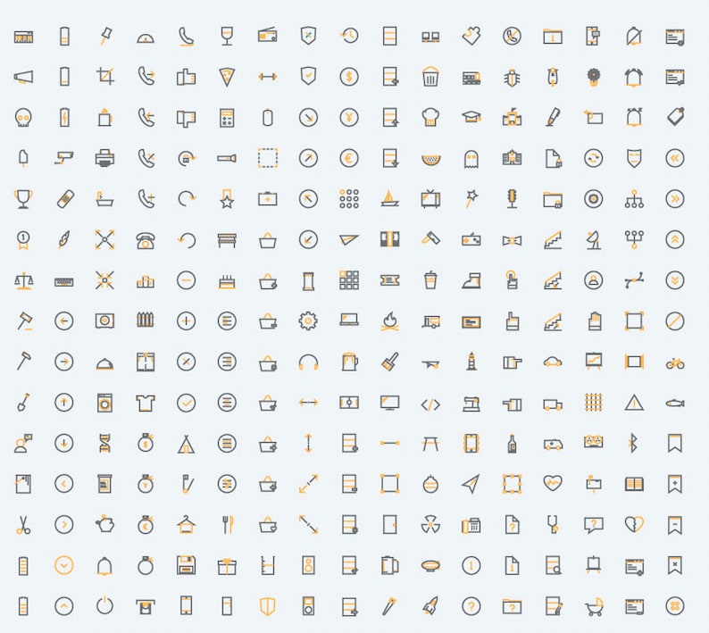2050 Business Icons Pack | Minimal Icons, Outline Icons, Lass Icons for ...