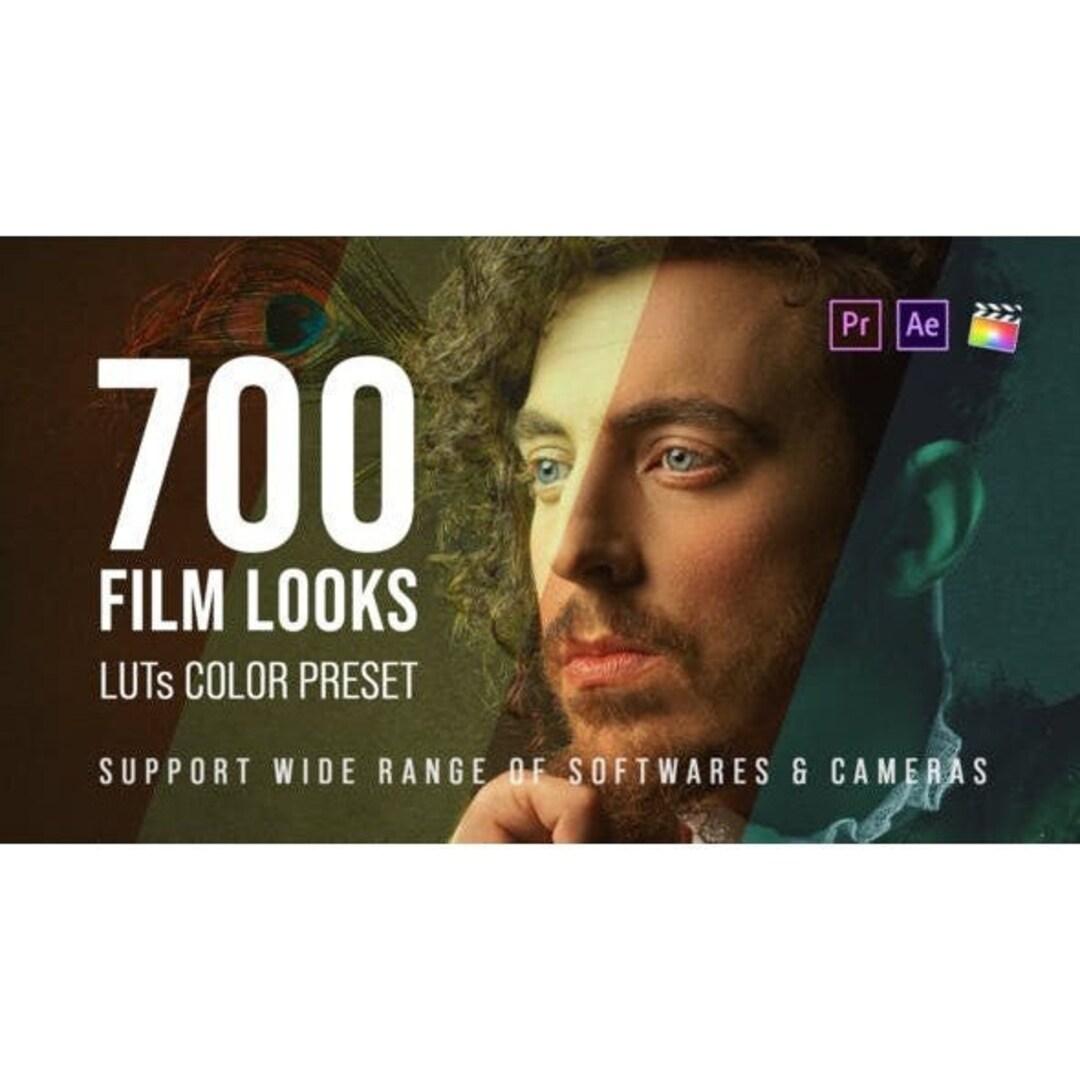 700+ Film Looks | Luts Color Commercial Cinematic Wedding Preset Pack ...