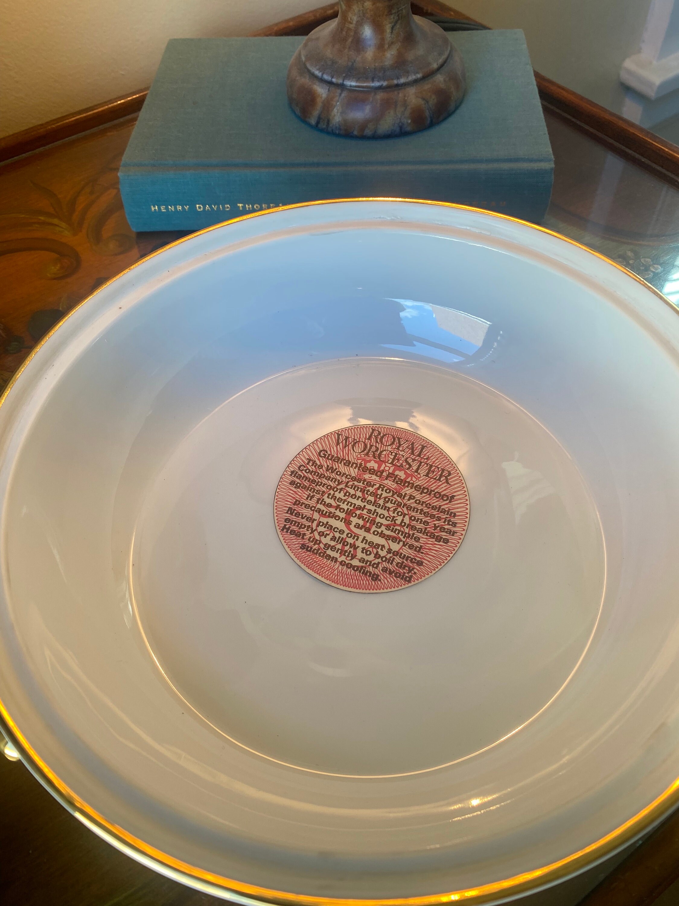 Royal Worcester Evesham Porcelain Casserole Serving Bowl With Lid ...