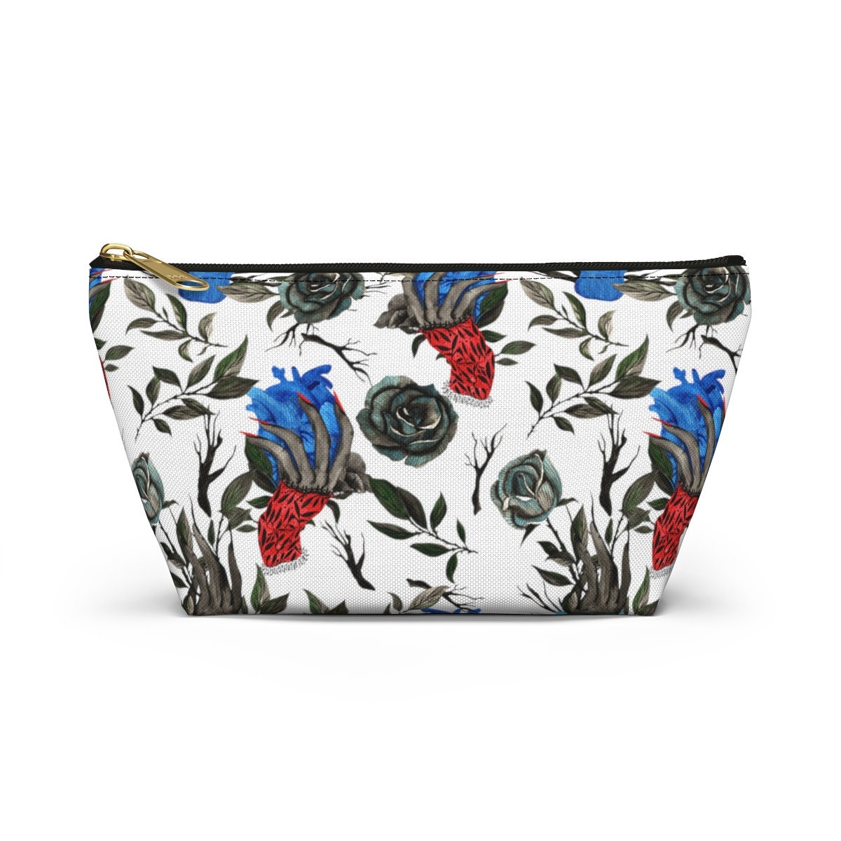 Gothic Makeup Bag Goth Makeup Bag Skull Makeup Bag Goth Makeup Holder ...