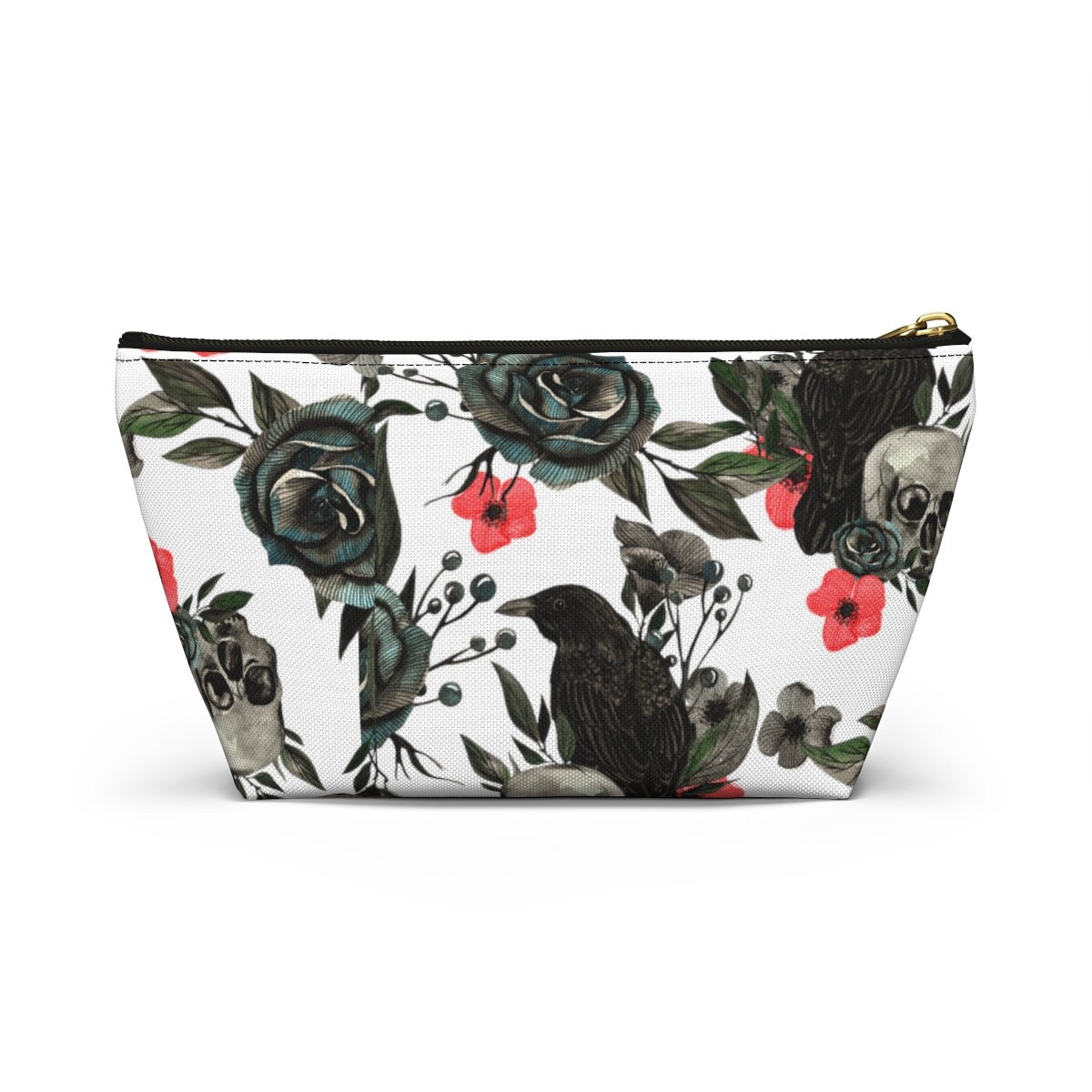 Gothic Makeup Bag Goth Makeup Bag Skull Makeup Bag Goth Makeup ...