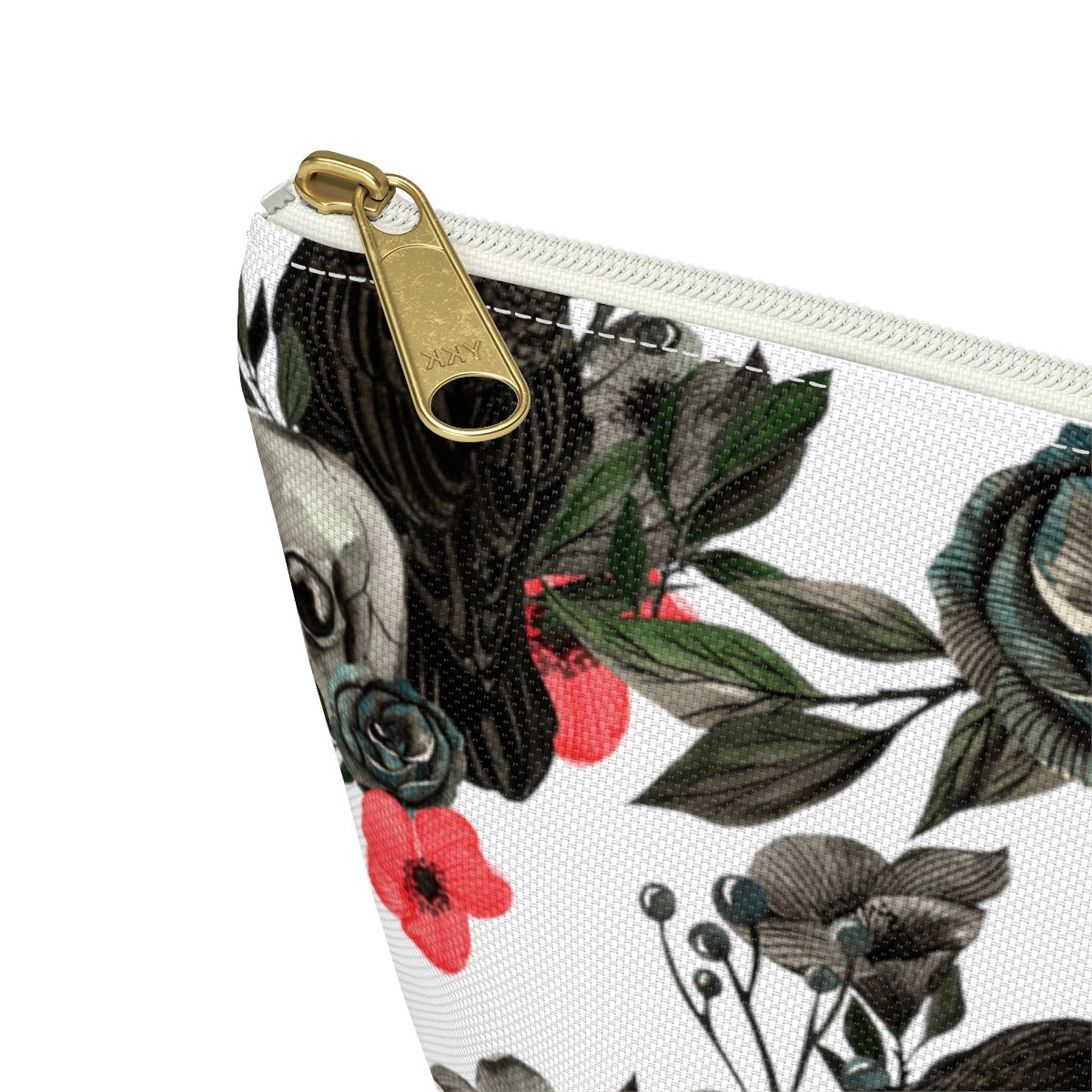 Gothic Makeup Bag Goth Makeup Bag Skull Makeup Bag Goth Makeup ...