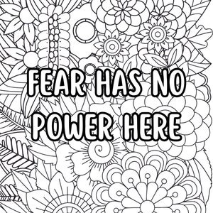 Daily Affirmations Coloring Sheets | Positive Affirmations ...