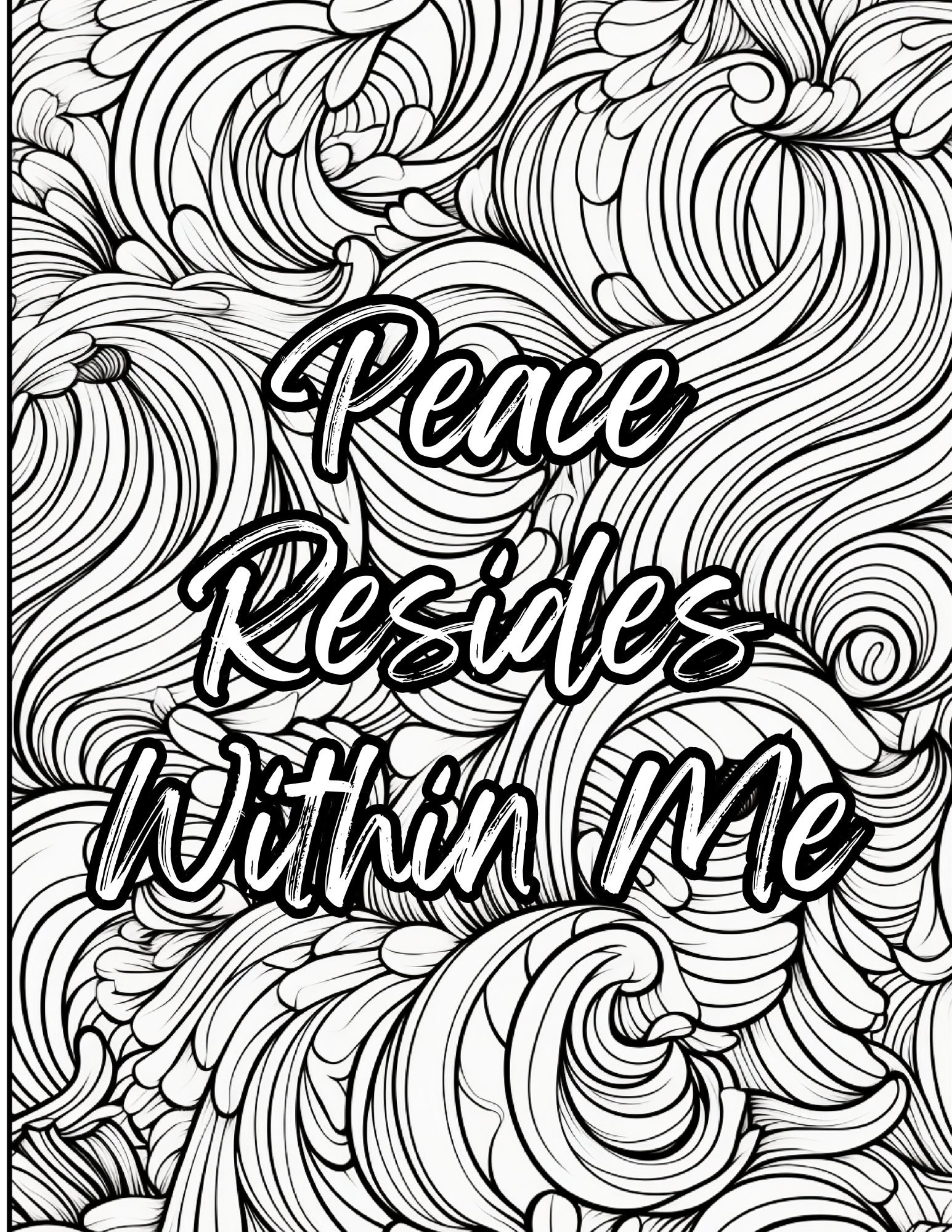 Daily Affirmations Coloring Sheets | Positive Affirmations ...