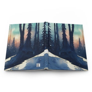 Hardcover Magical Forest Journal Matte | Forest Journal | Nature Art ...