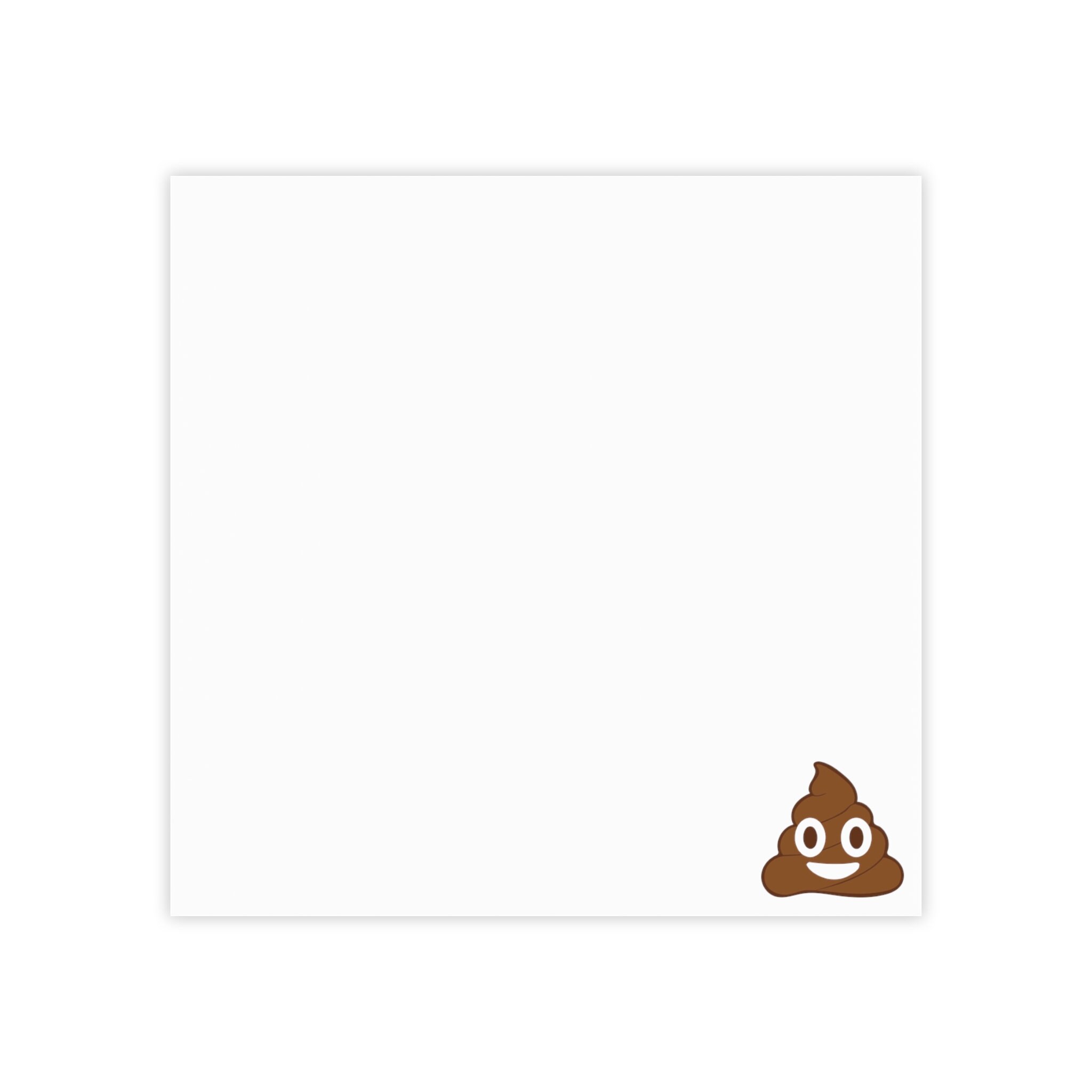 Poop Emoji Sticky Note Pads Funny Sticky Notes Sticky Notes Pad 6x8 ...