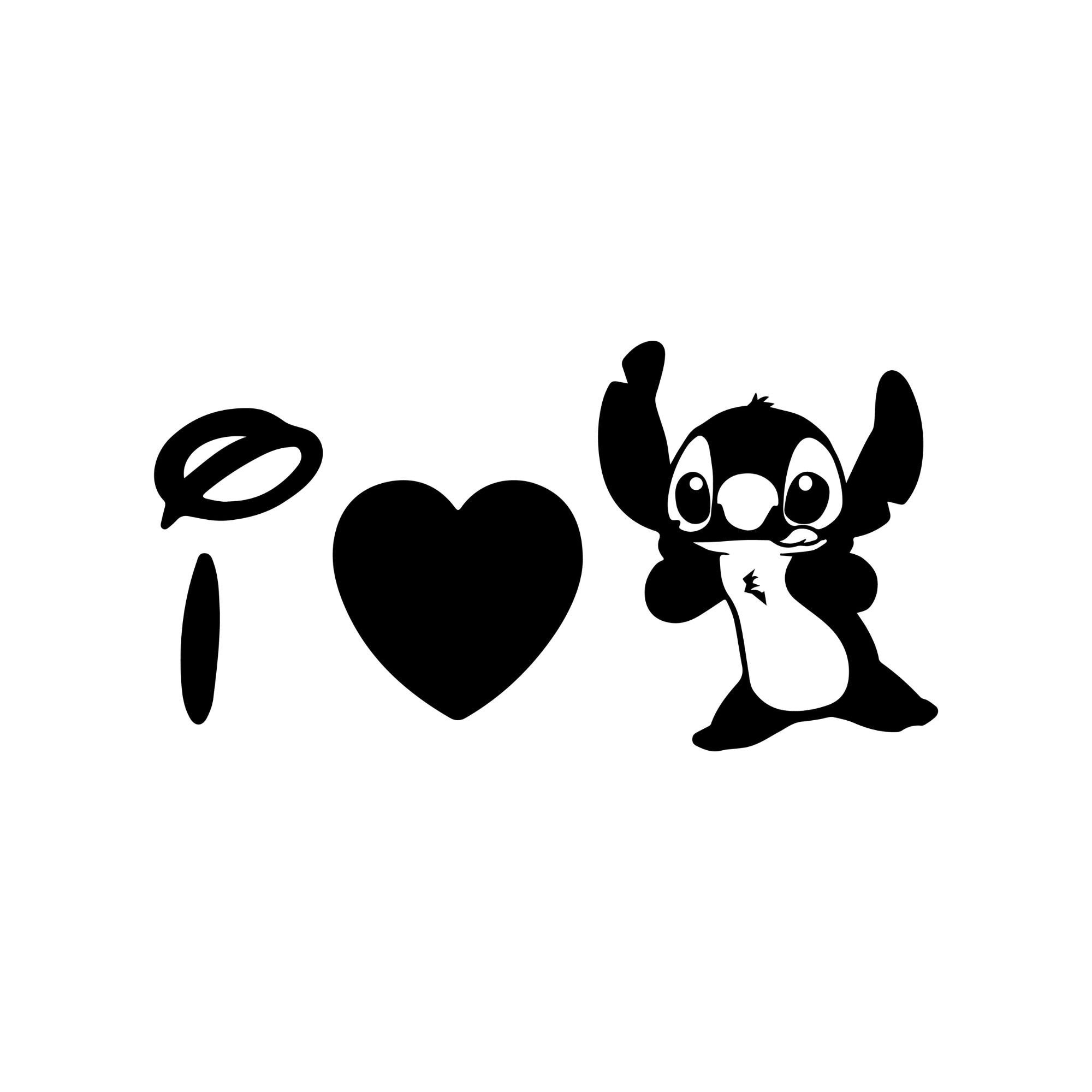 Lilo And Stitch Flowers Svg