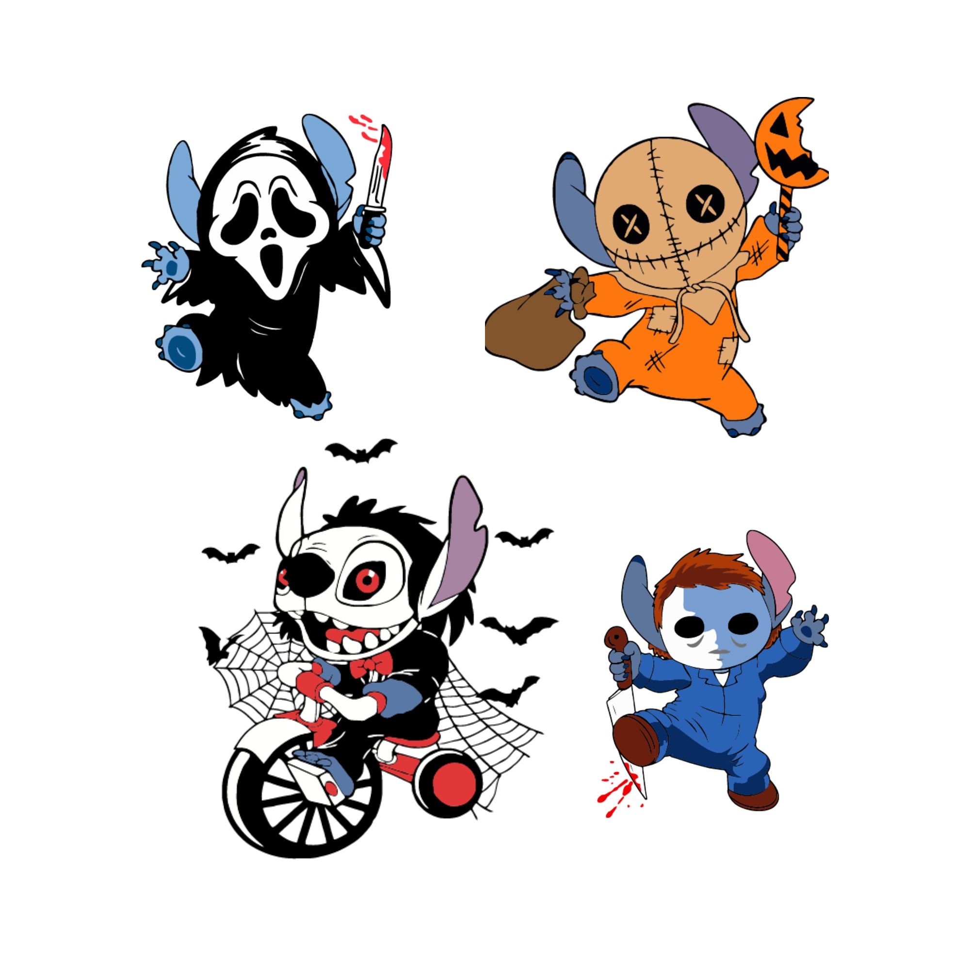 Stitch Halloween SVG Bundle Stitch Svg Stitch Png Stitch - Etsy Australia