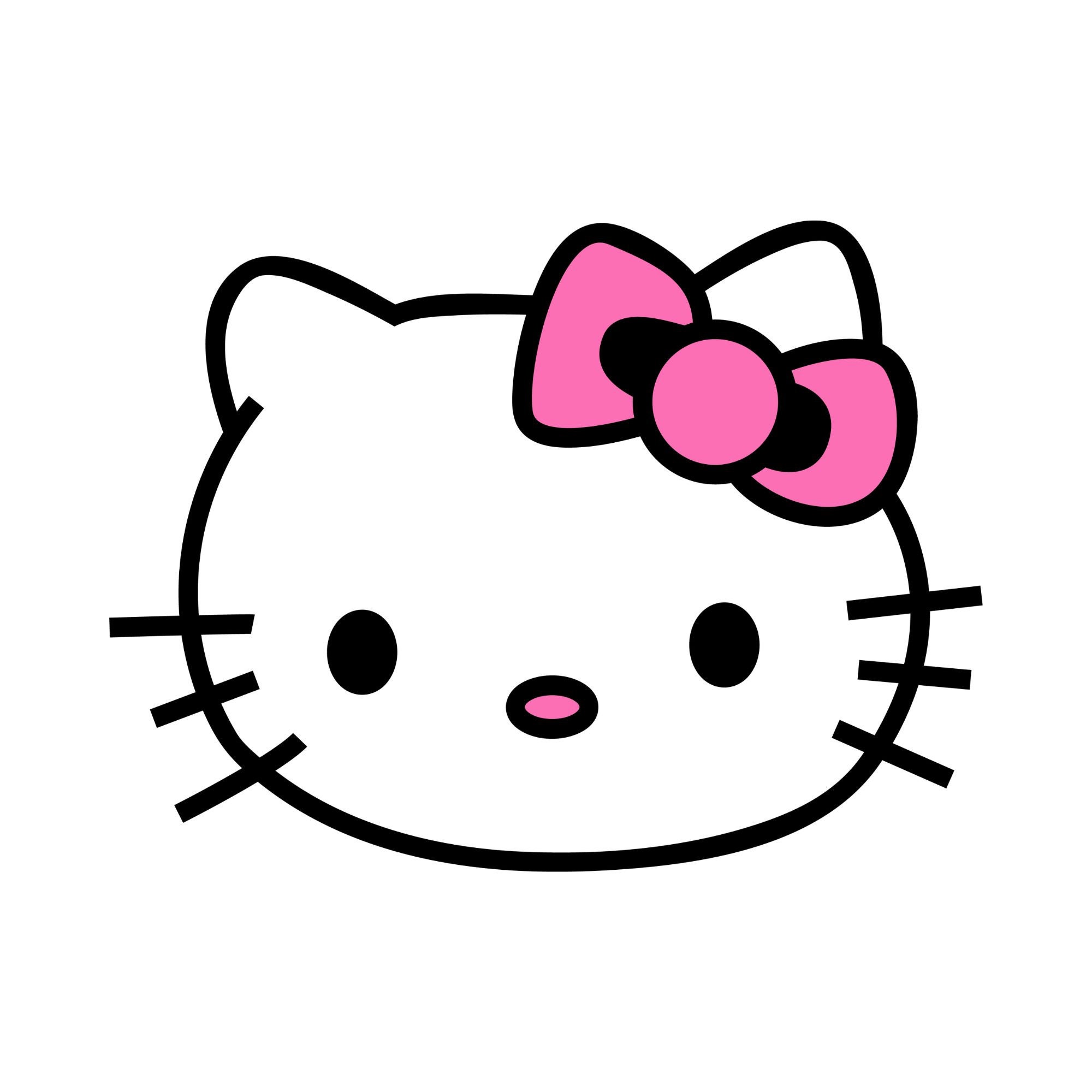 Hello Kitty Head Pink