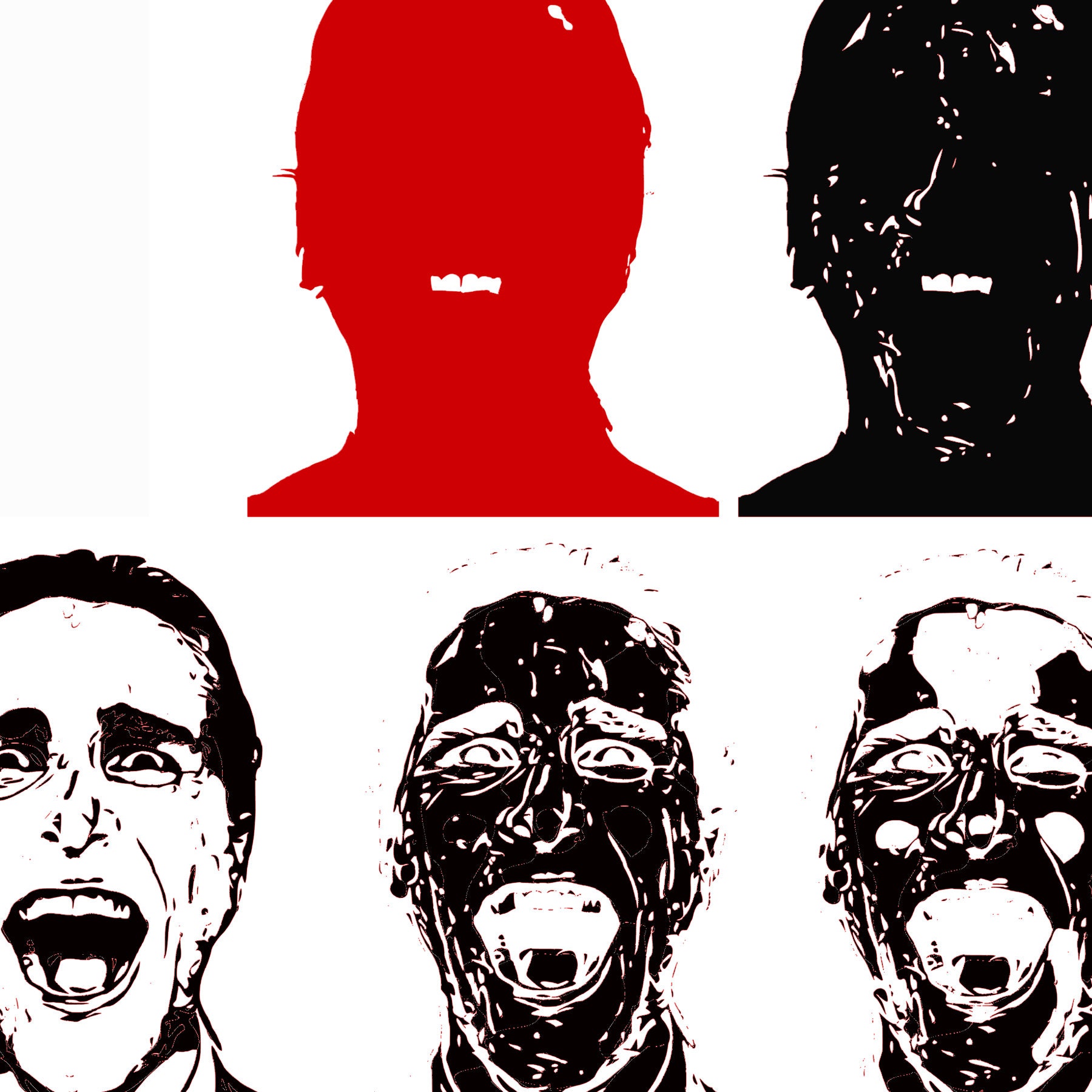 American Psycho Patrick Bateman 3D Mandala Svg, Multilayer Panel for ...