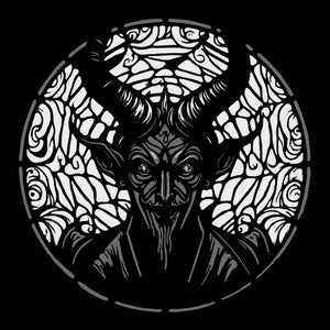 Stained Glass Style Devil SVG, 3D Mandala Svg, Multilayer Panel for ...
