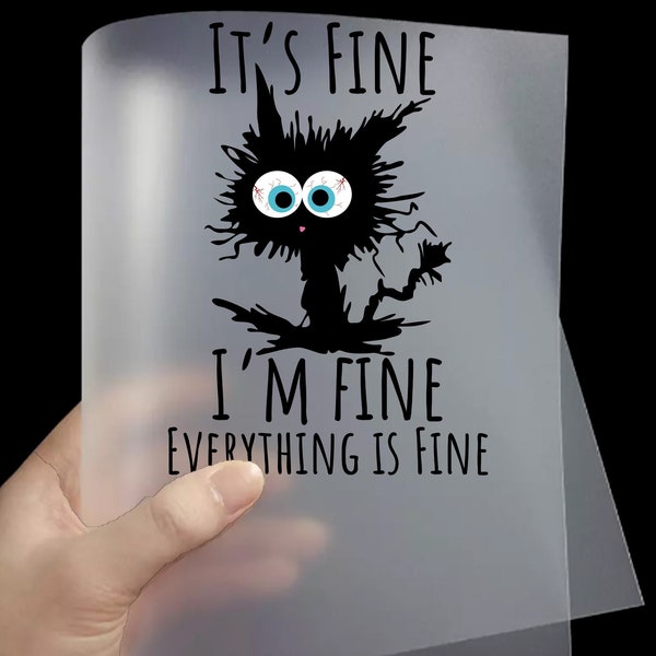 Svg It's Fine I'm Fine - Etsy