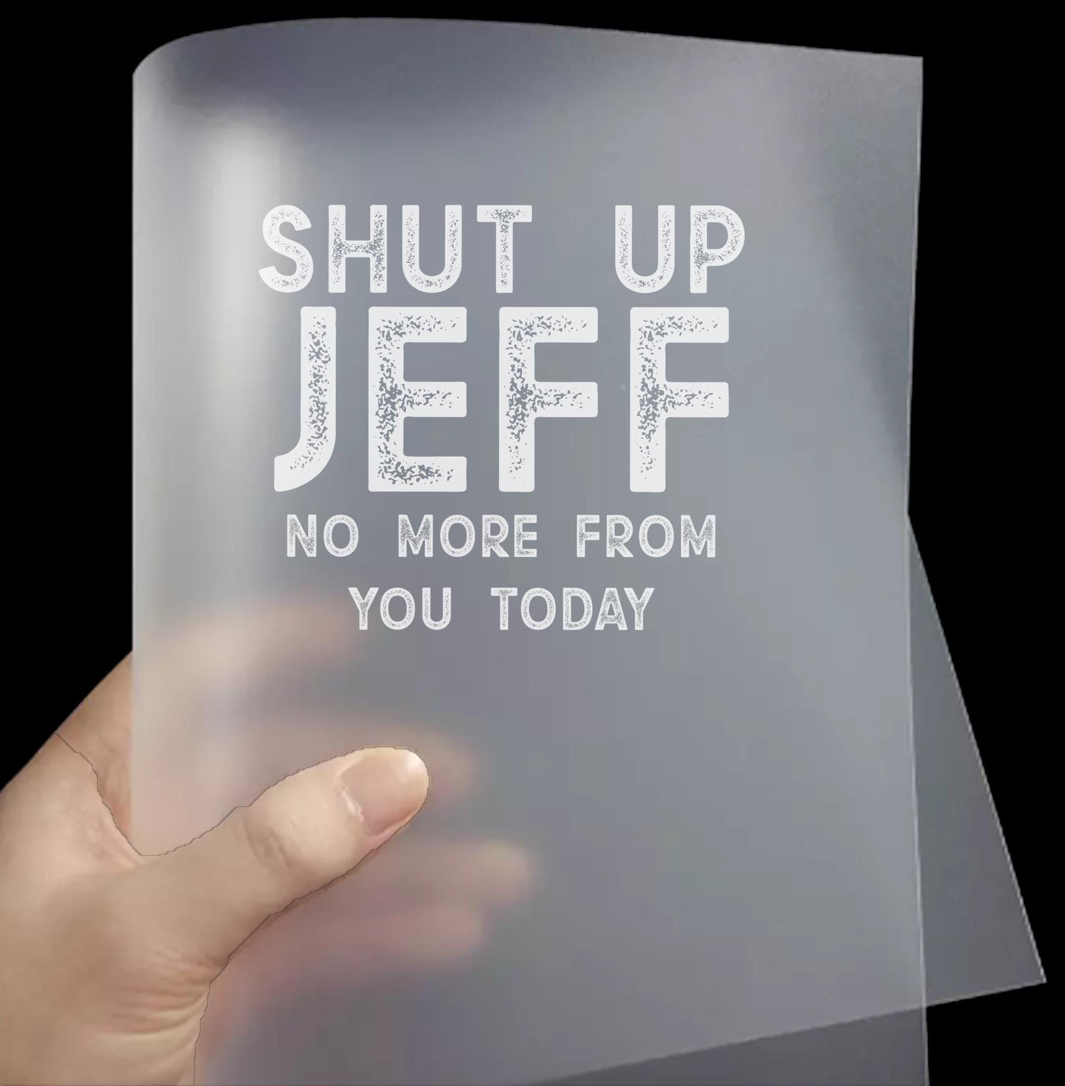 Shut Up Text