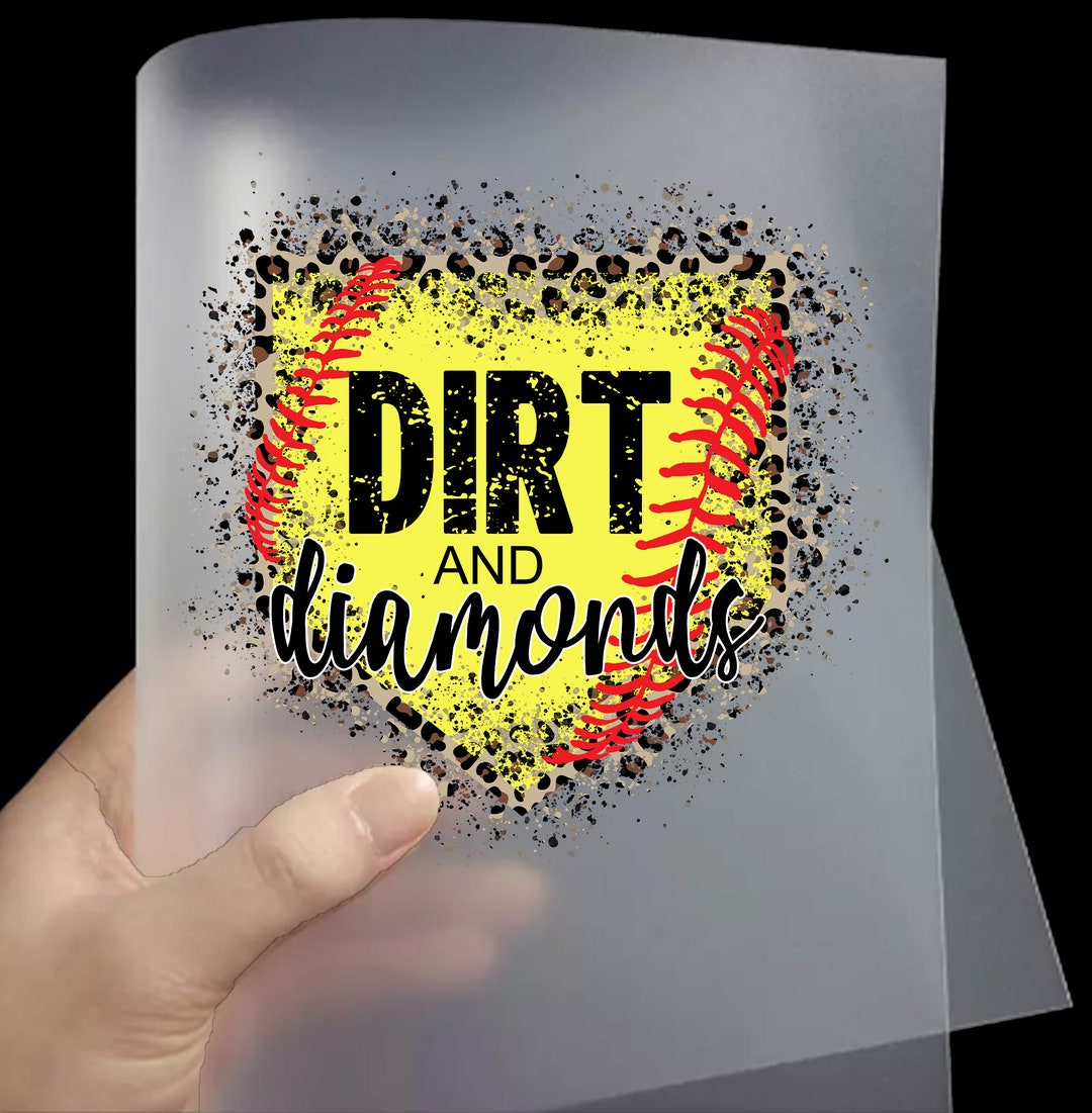 Dirt and Diamonds Softball DTF Transfers | Ready to Press Softball ...