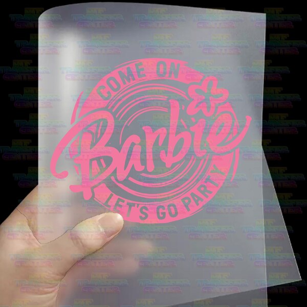 Barbie Dtf Transfer - Etsy