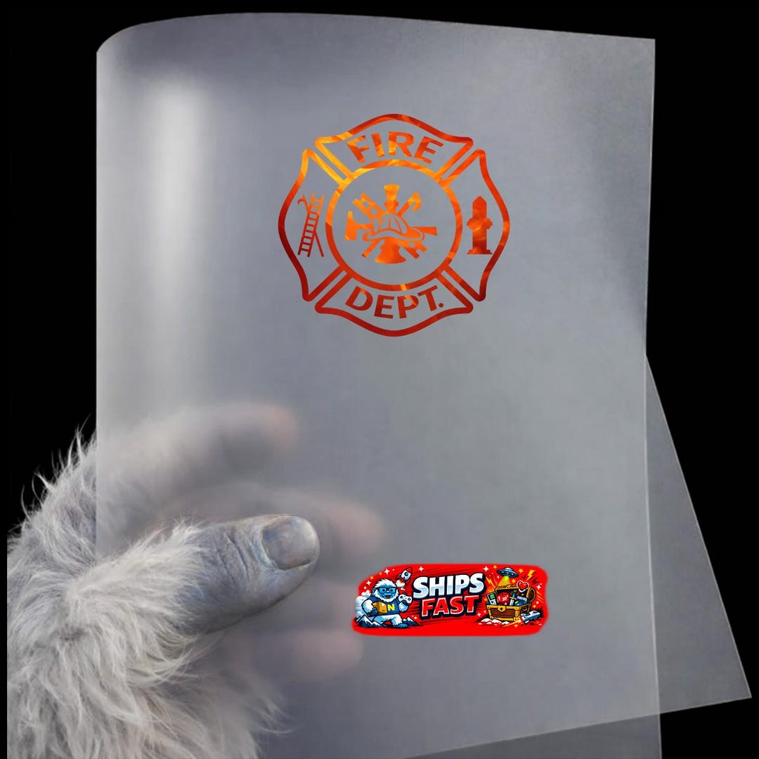 Fire Dept DTF Transfer, Firefighter Maltese Cross, Heat Press Design ...