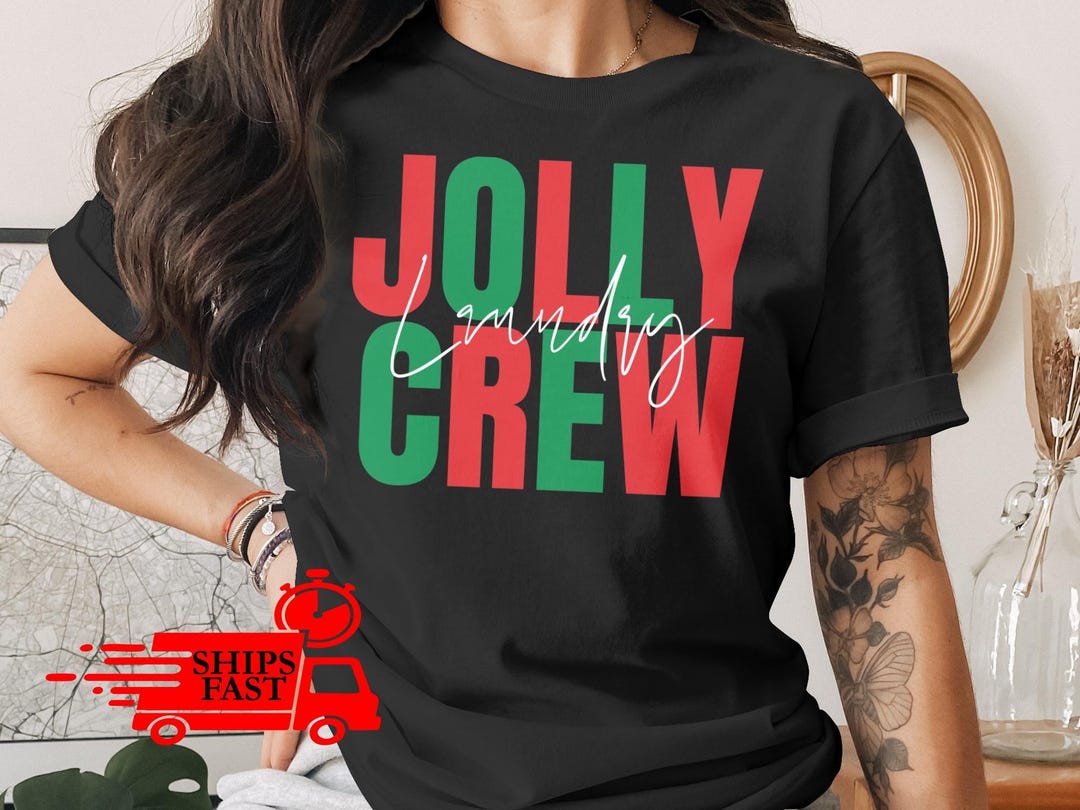 Jolly Laundry Crew T-shirt, Comfort Colors Tee, Healthcare Gifts ...