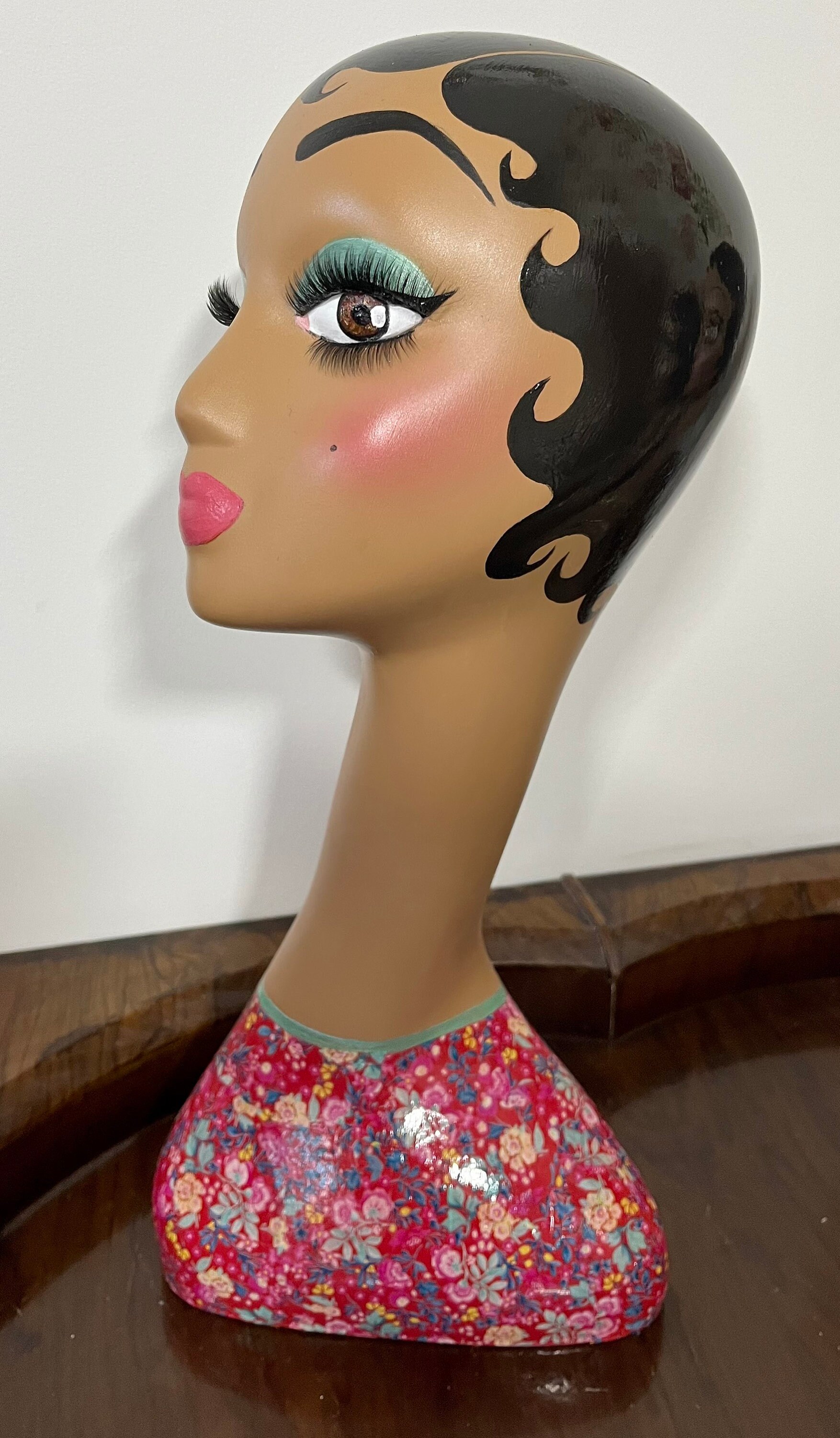 Betsy 1950s Inspired Mannequin Head - Etsy