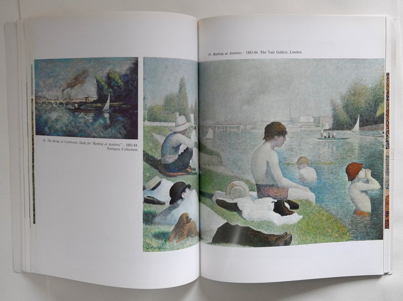 George Seurat Oversized Full Colour Vintage Art Painting Book. - Etsy