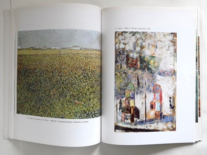 George Seurat Oversized Full Colour Vintage Art Painting Book. 1991 ...