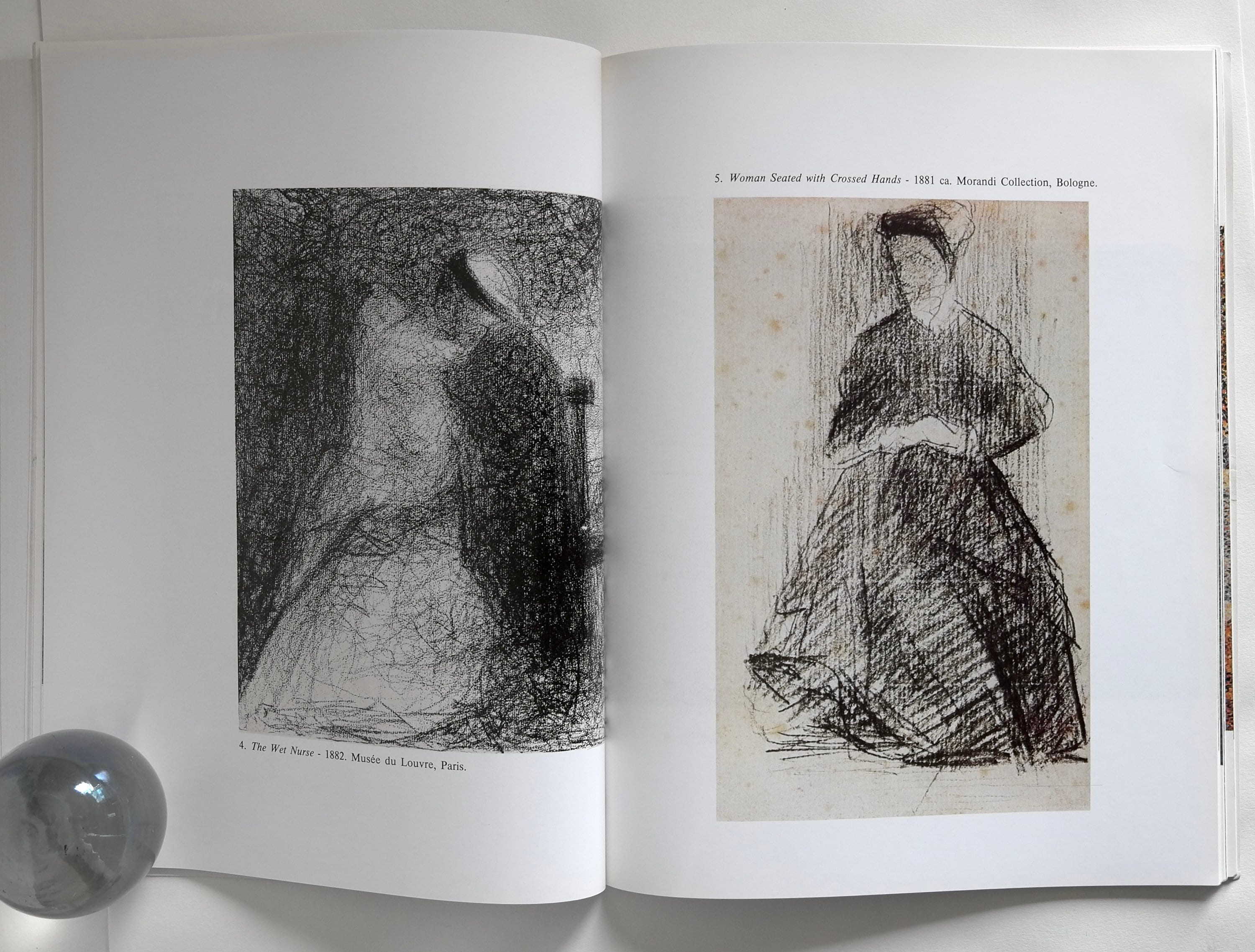 George Seurat Oversized Full Colour Vintage Art Painting Book. 1991 ...