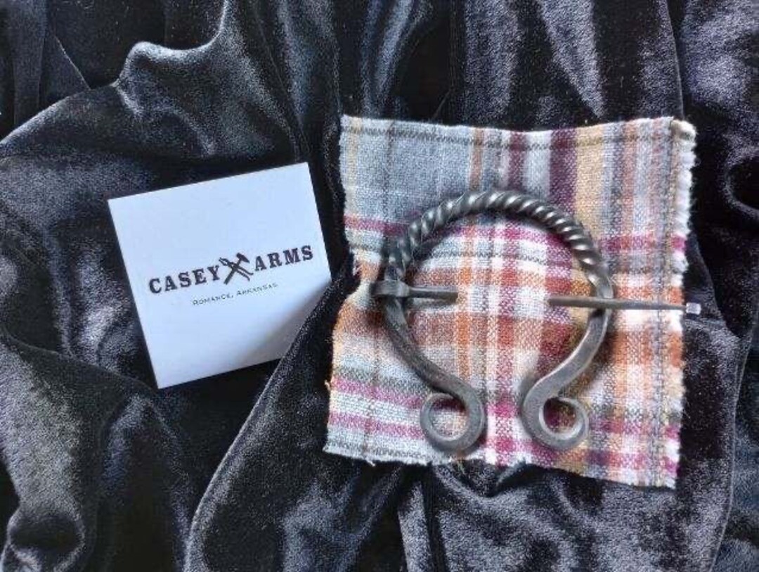 Hand Forged Cloak Pin - Etsy