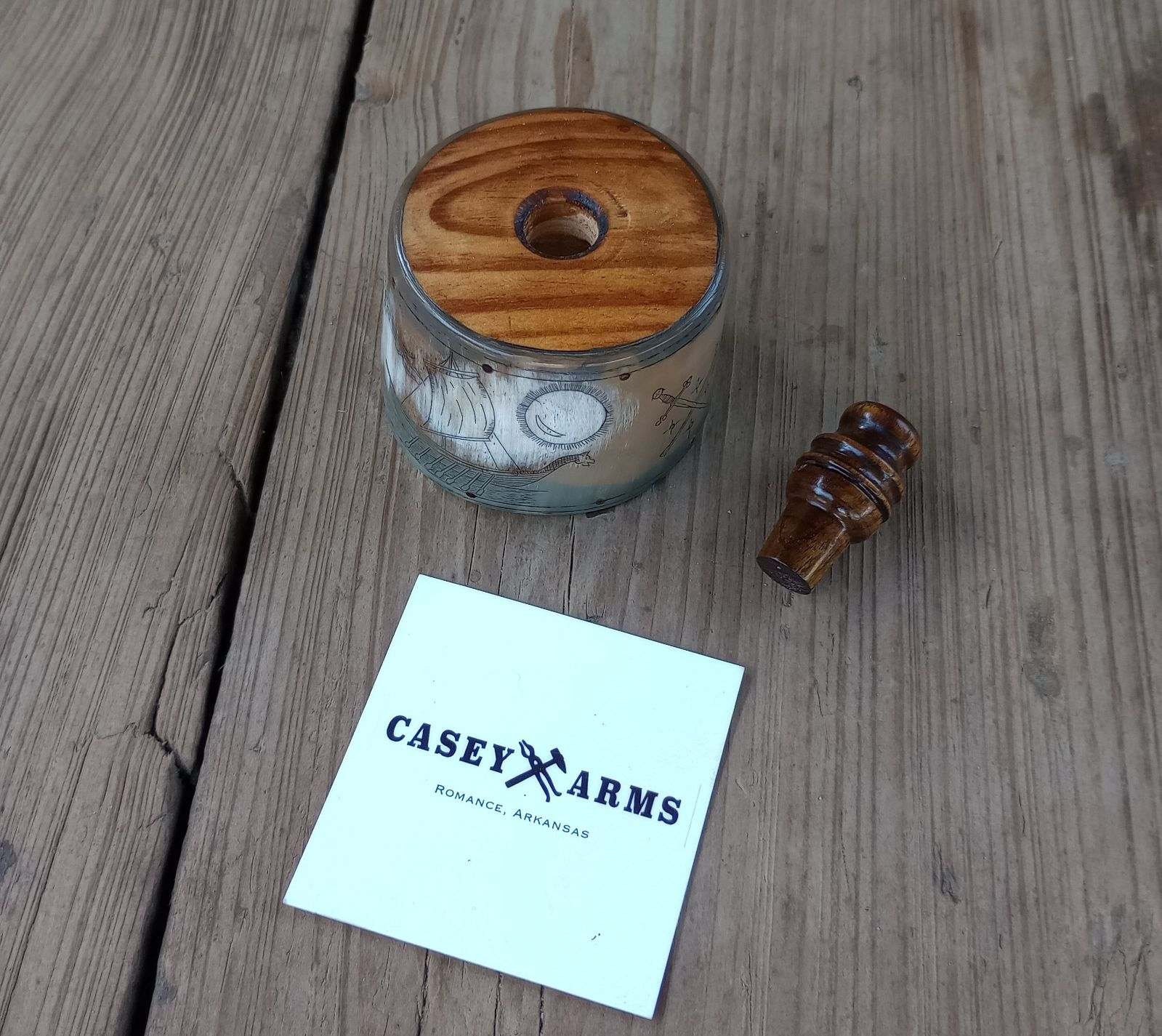 Scrimshaw Salt Horn - Etsy