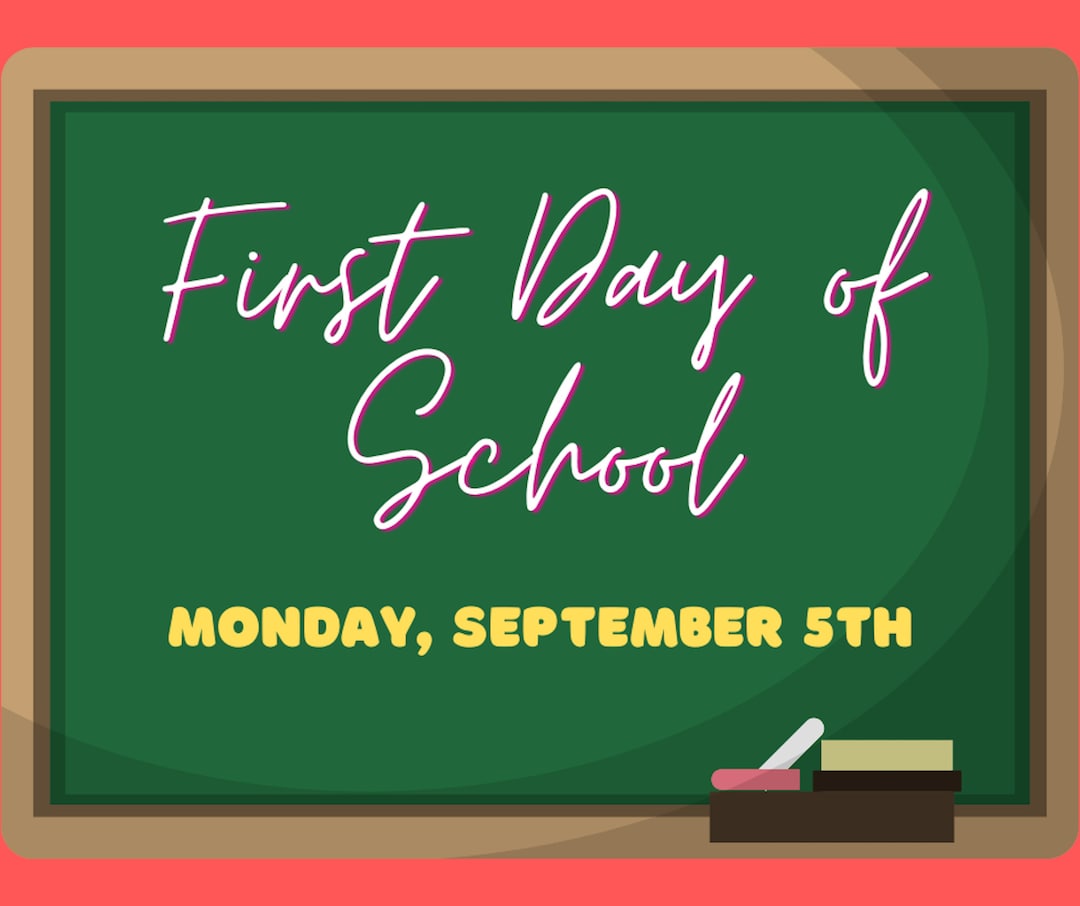 Customizable First Day of School Social Media Post Template - Etsy