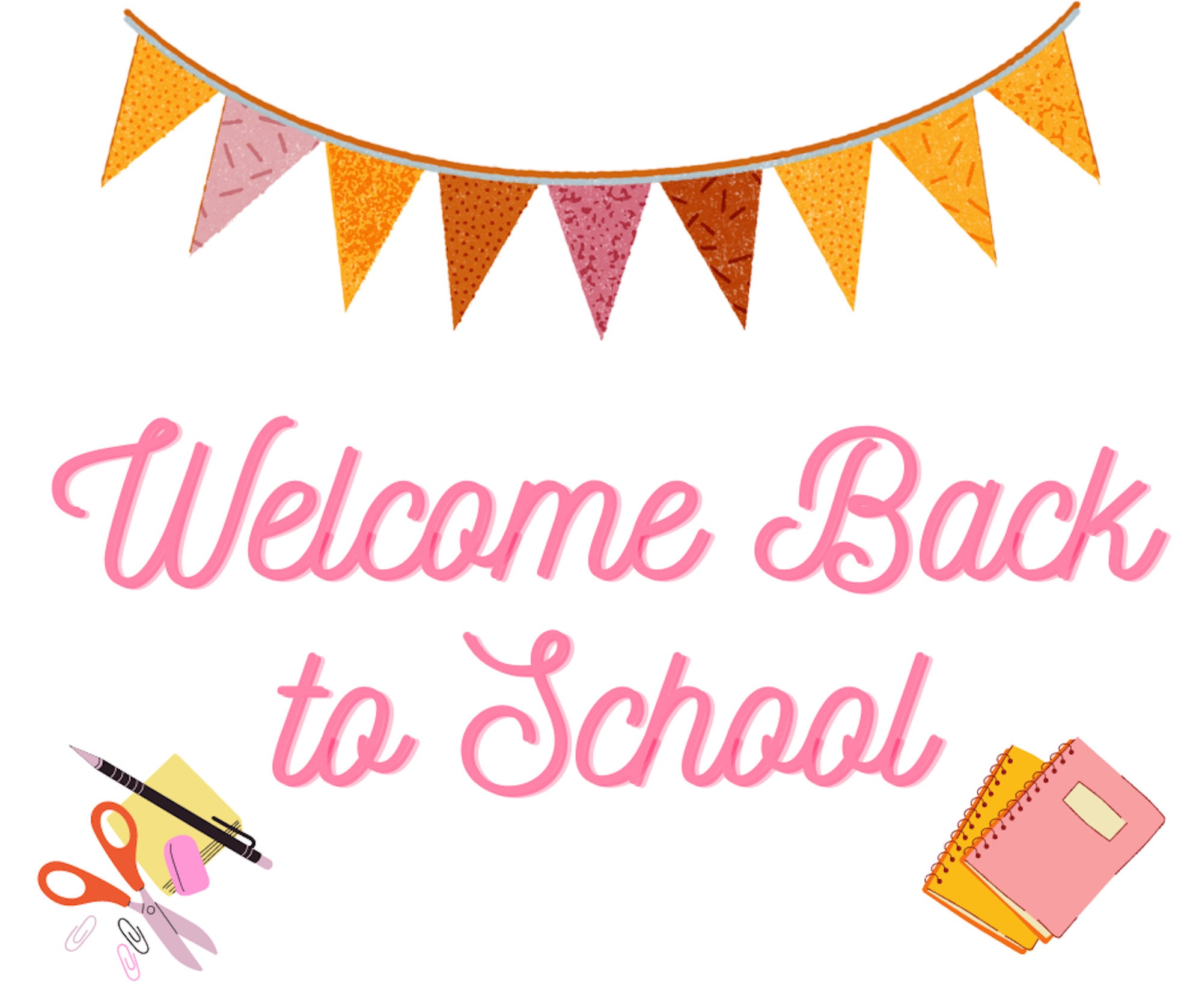 Welcome Back to School Facebook Post Canva Template - Etsy